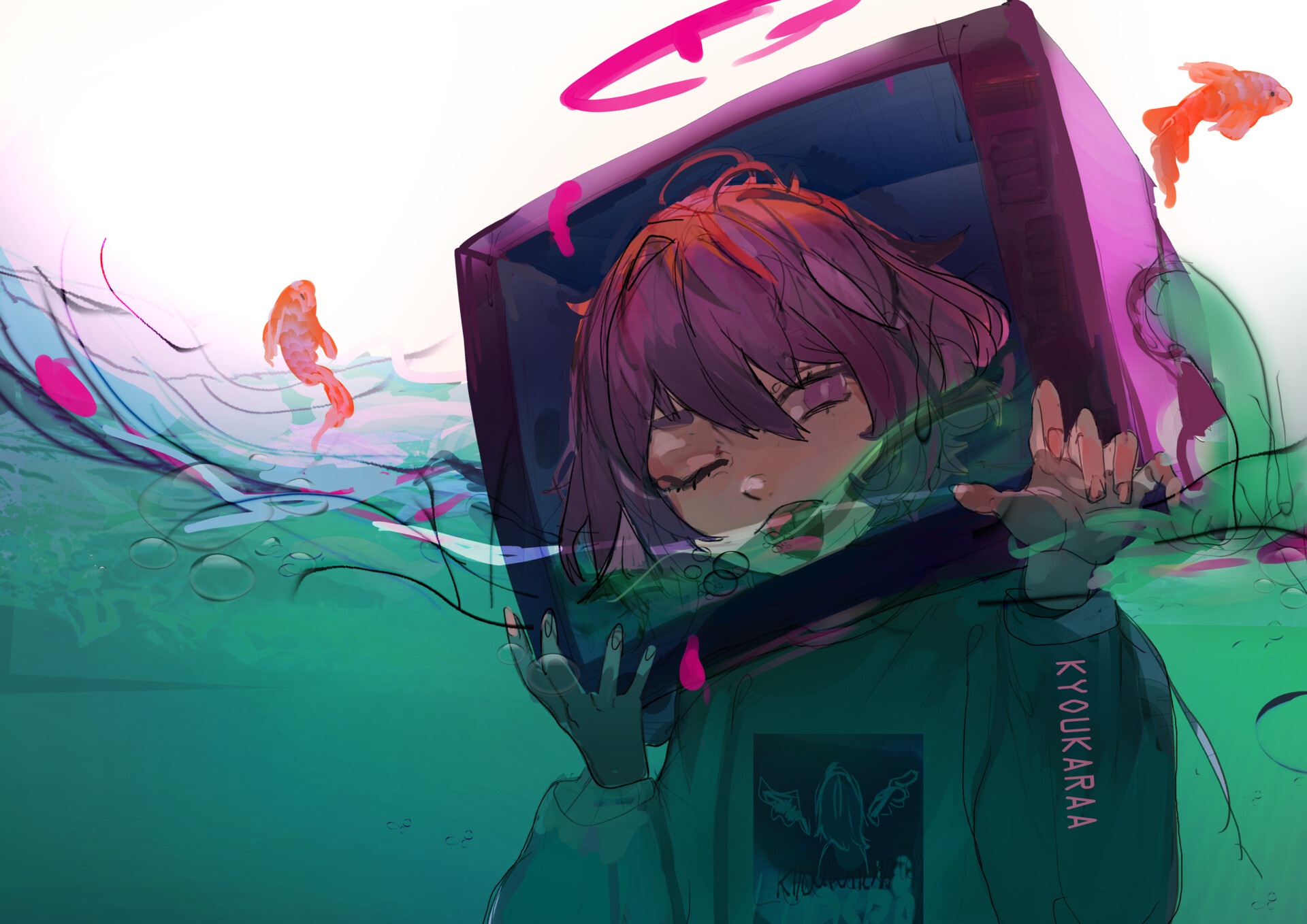 ArtStation - Tv-Chan -Enlight- (ORIGINAL)
