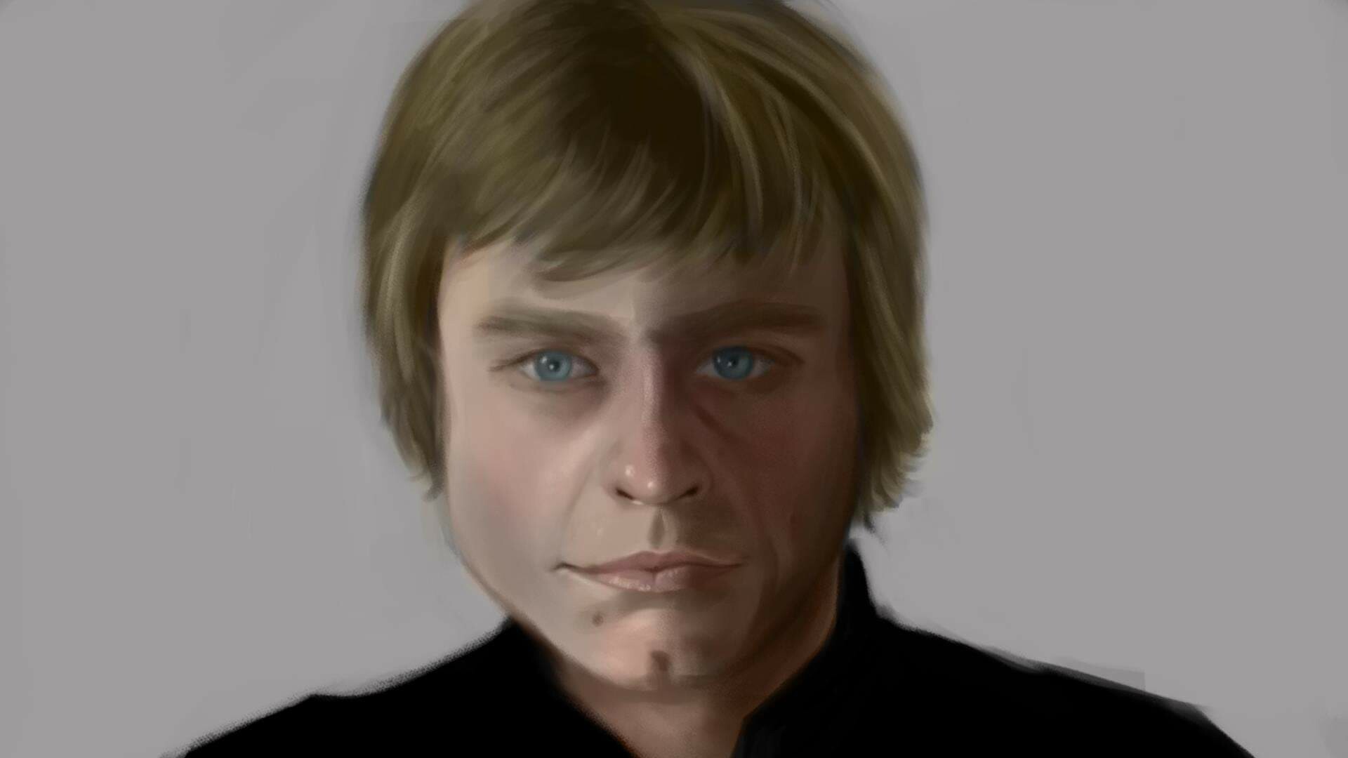 ArtStation - Luke Skywalker - ROTJ