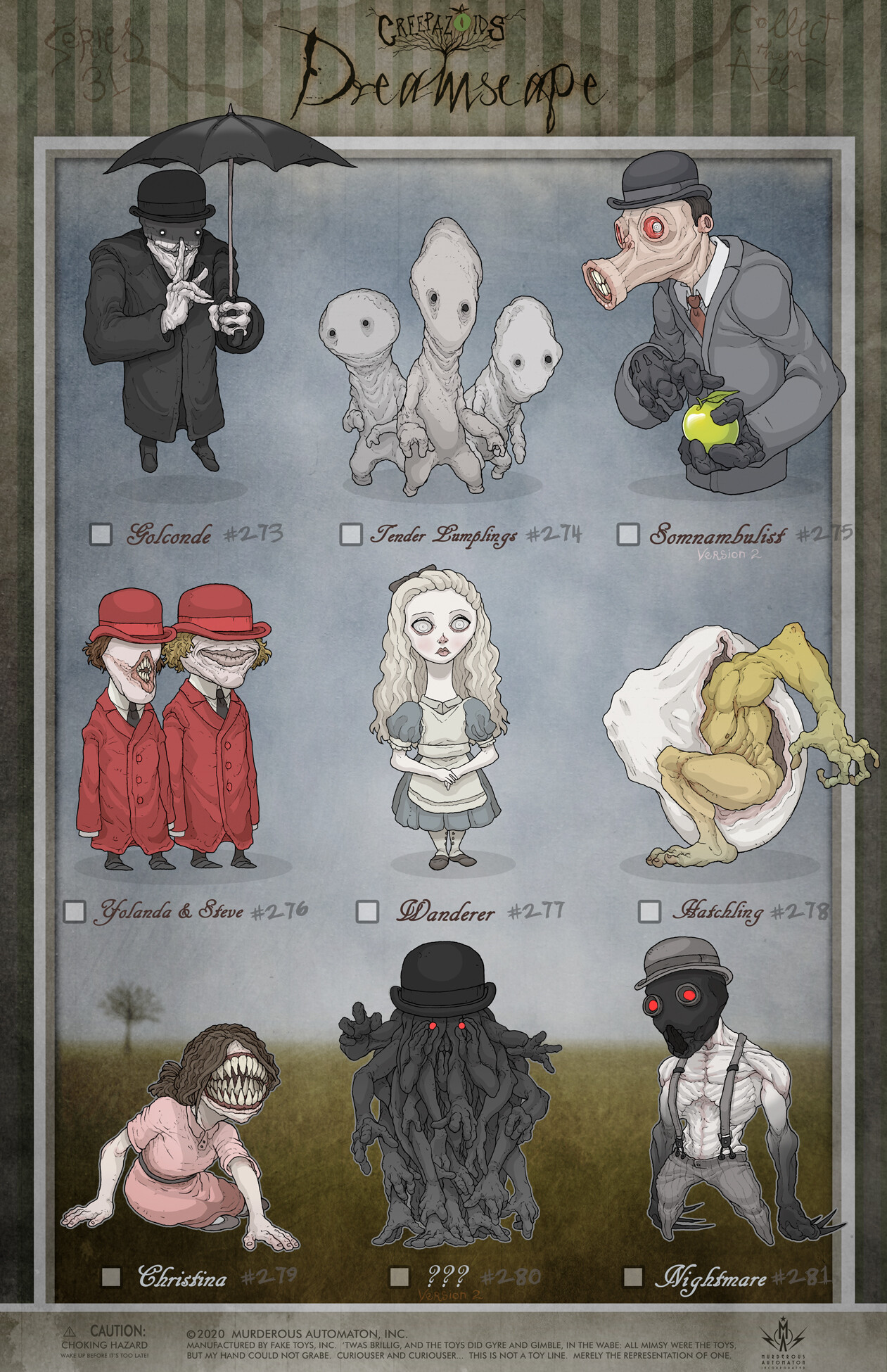 ArtStation - Creepazoids: Dreamscape