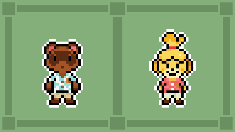 pixel tom nook