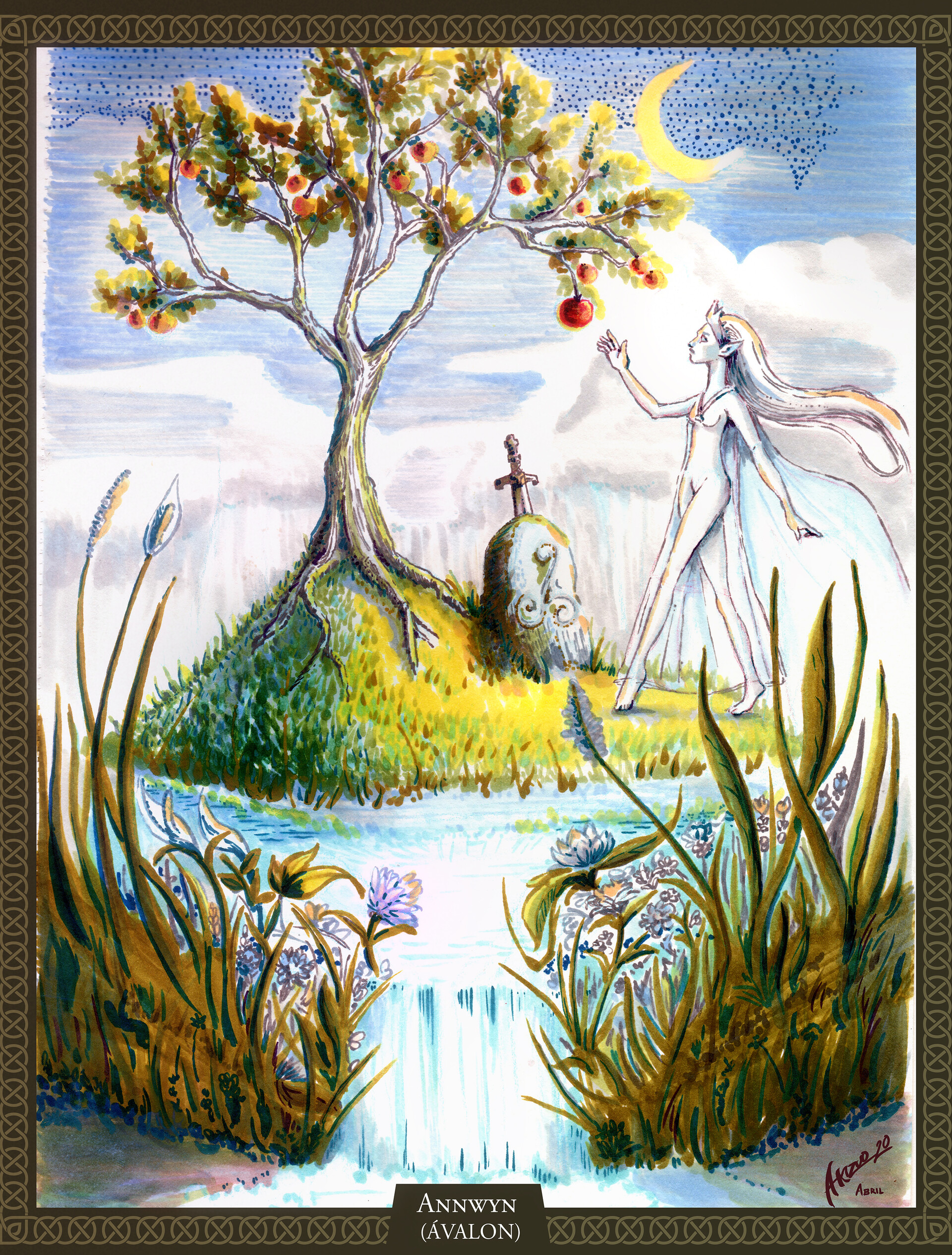 ArtStation - Avalon illustration