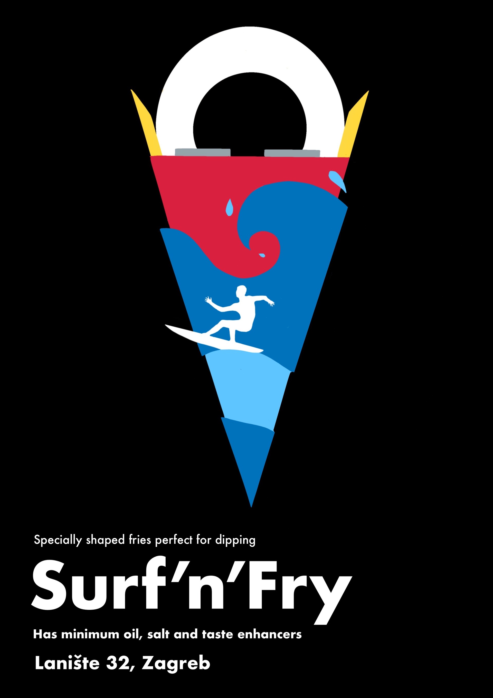 ArtStation - Surf ‘n’ Fry poster