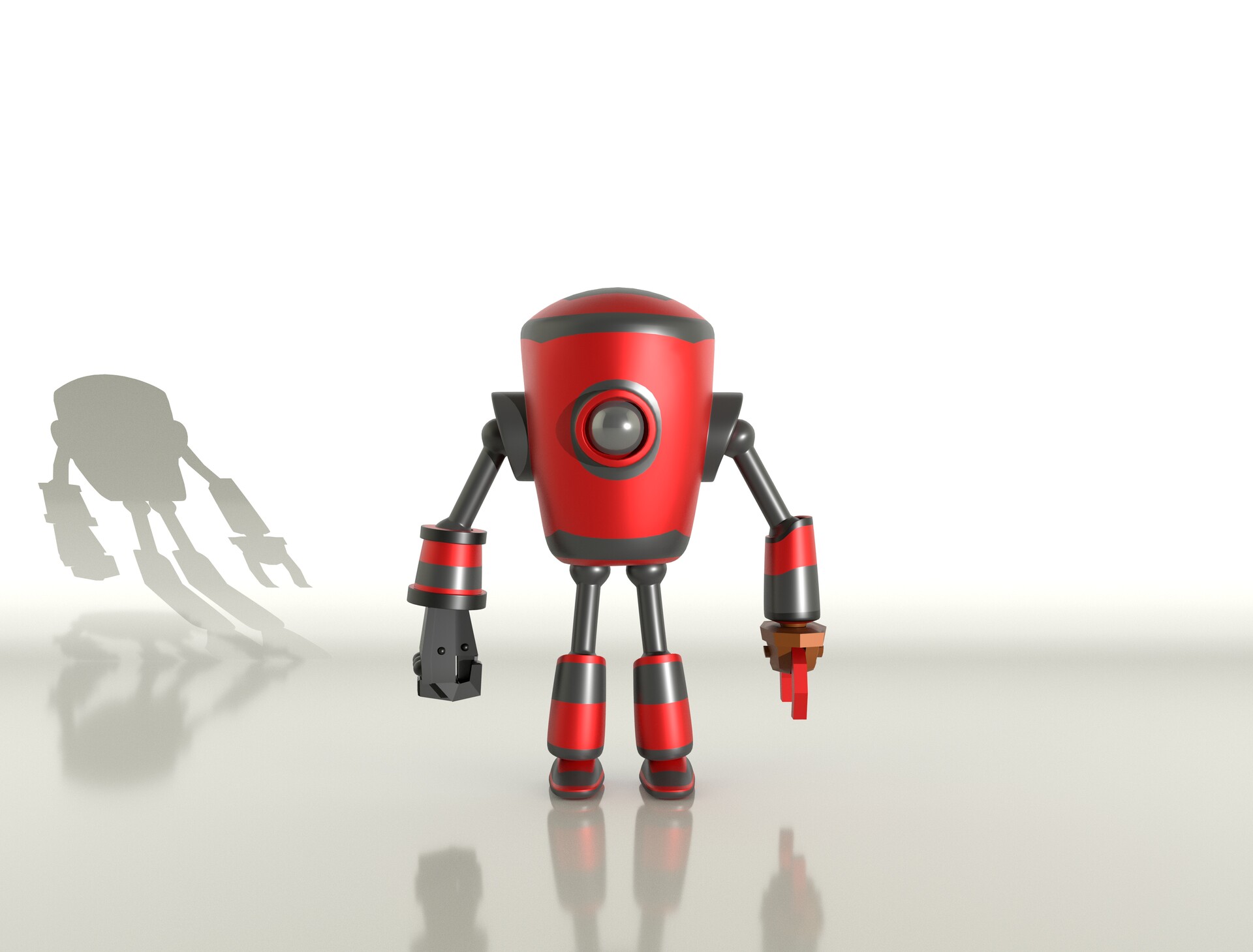 ArtStation - Robot Model 3D