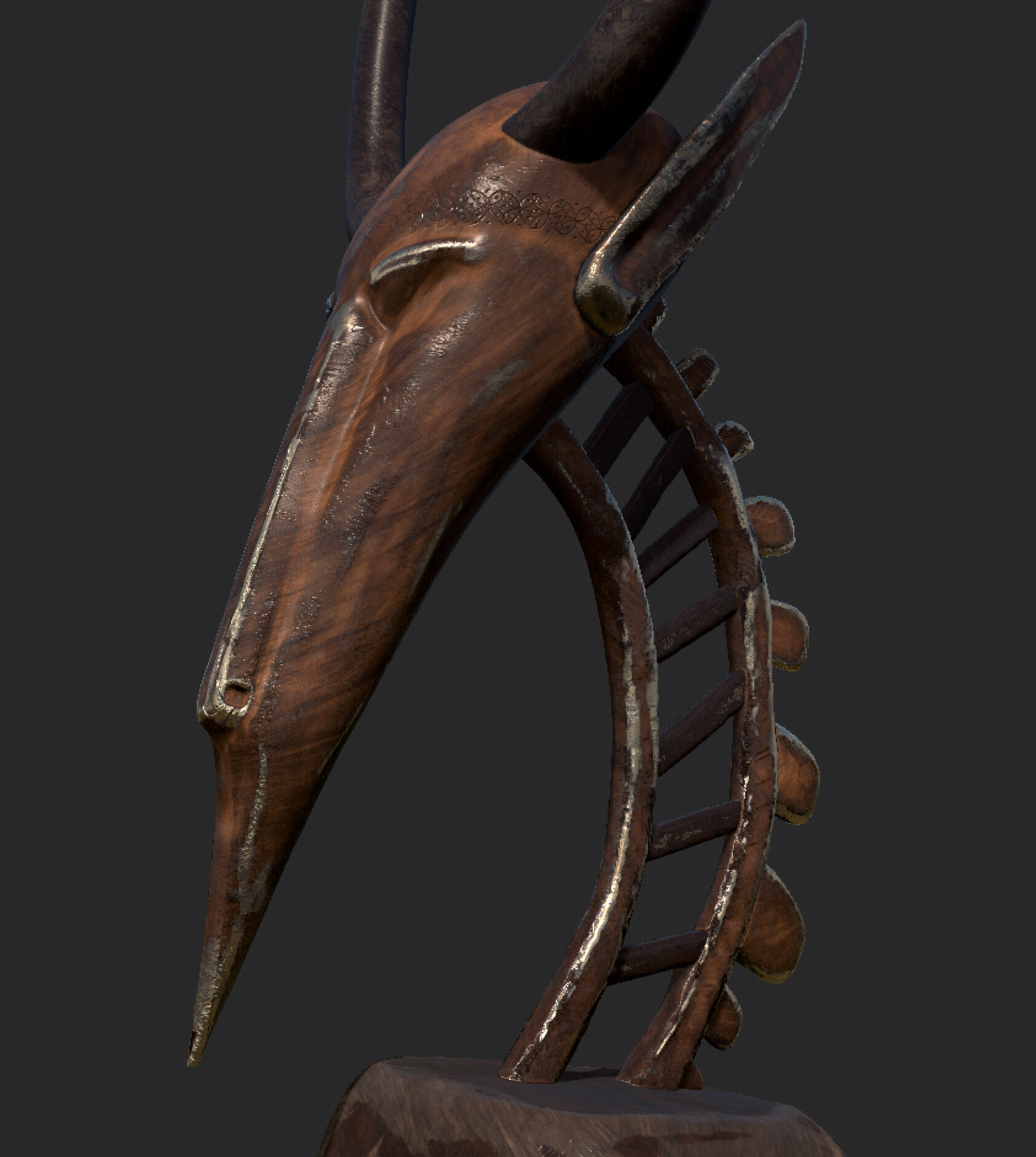 ArtStation - African statue