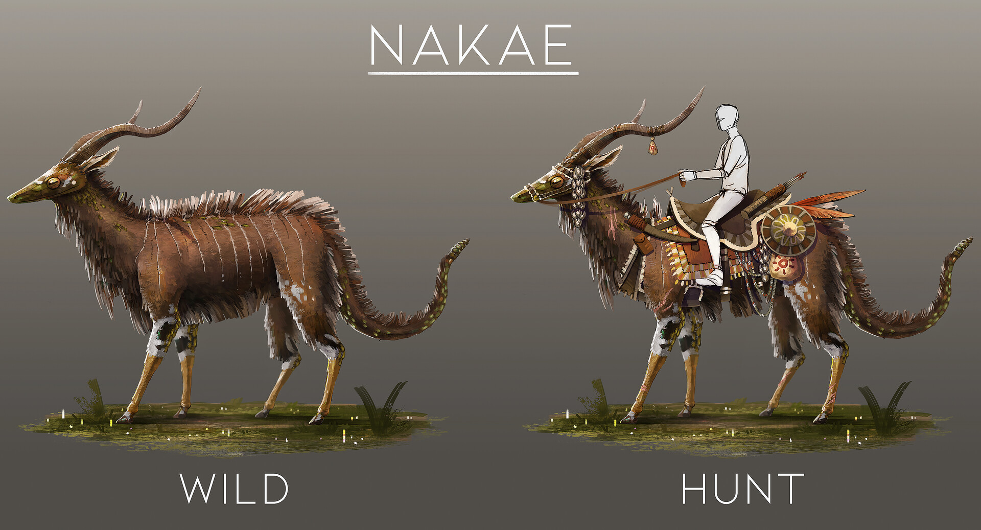 ArtStation - Creature design- Nakae, Julia Navennec