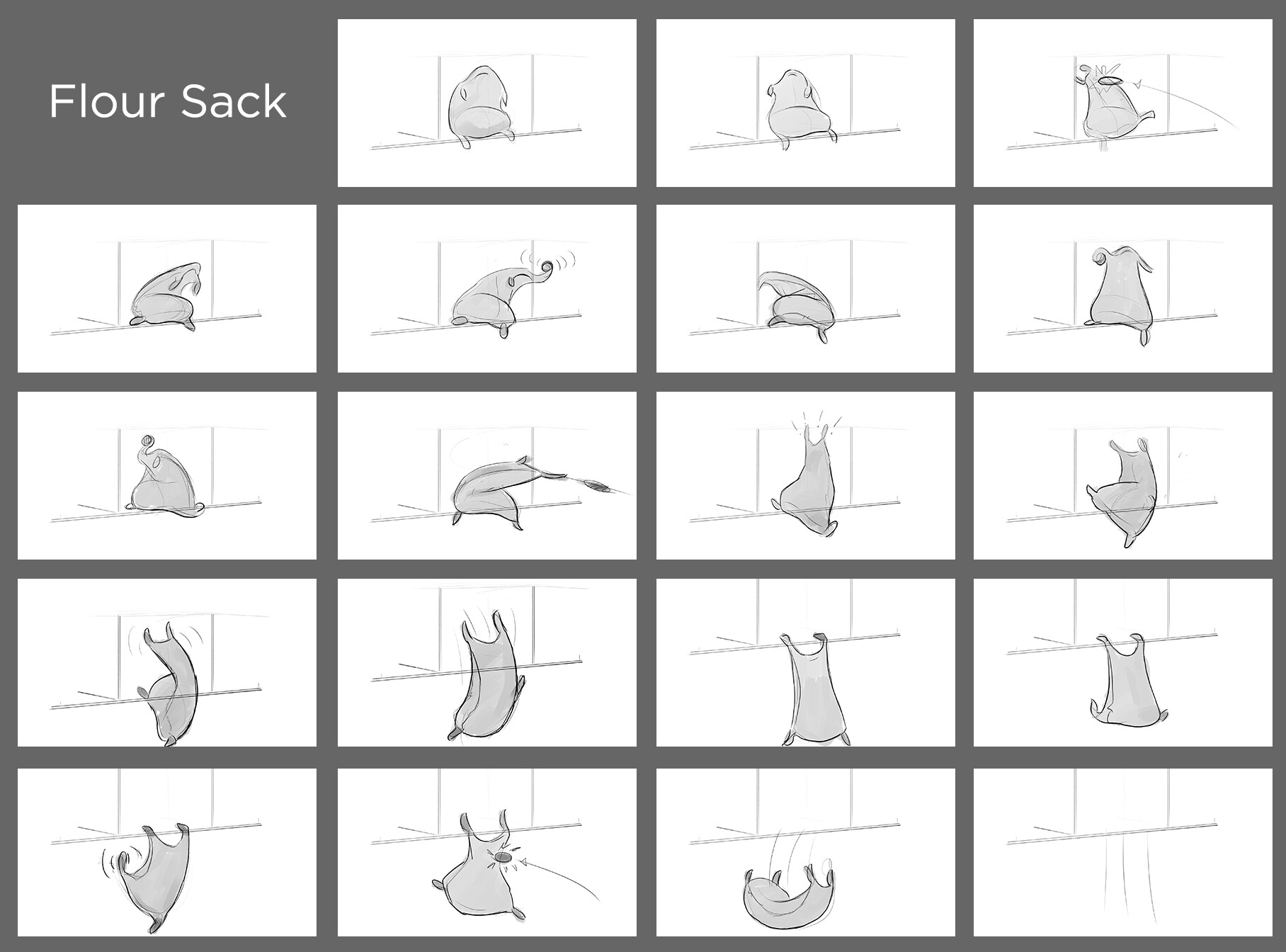 flour sack animation