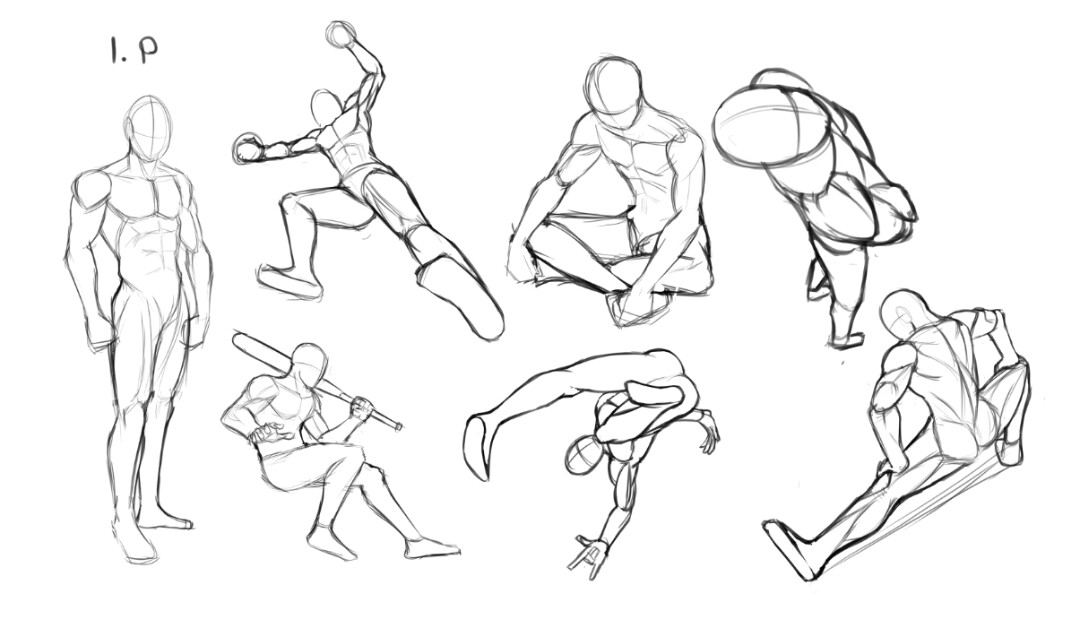 Anthony Glessner - Character pose concept art study