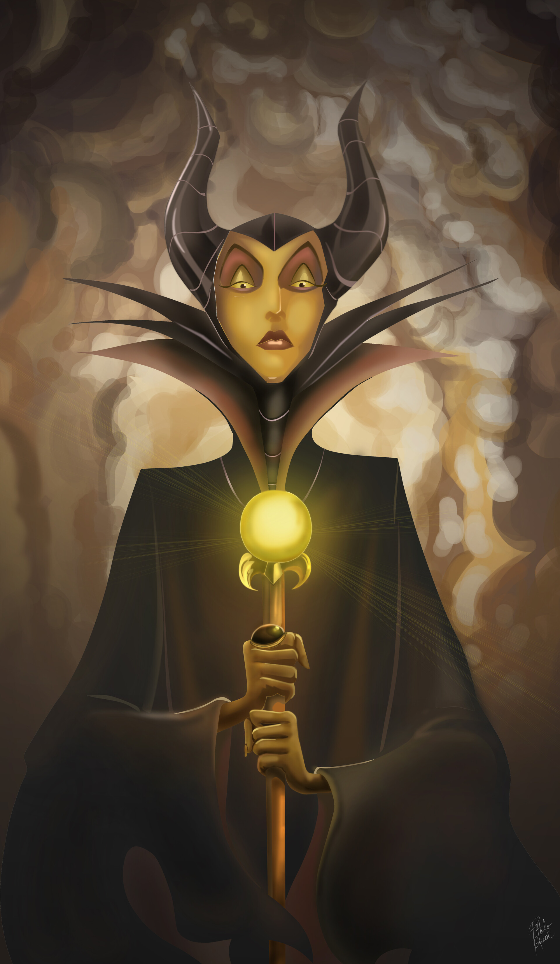 ArtStation - Maléfica comisión