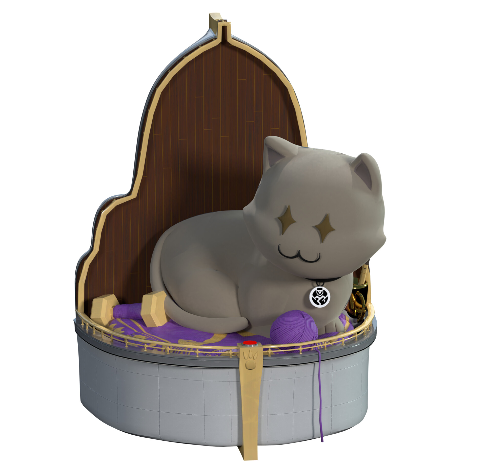 Austin Faulk - Purrfect Profector (Meowscles Backbling) Fortnite ...