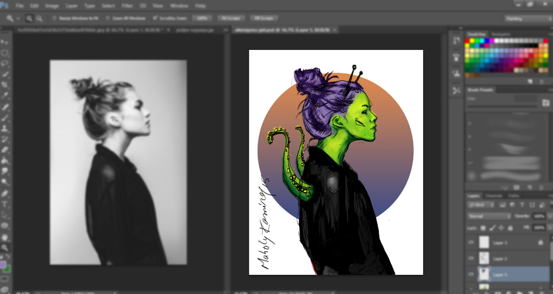 Maholy Ramírez - Alien Girl