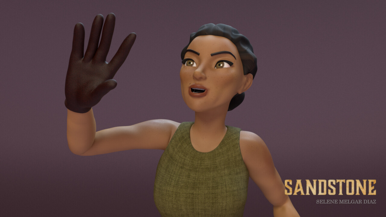 ArtStation - Character Design for Sandstone | Animated Short Film