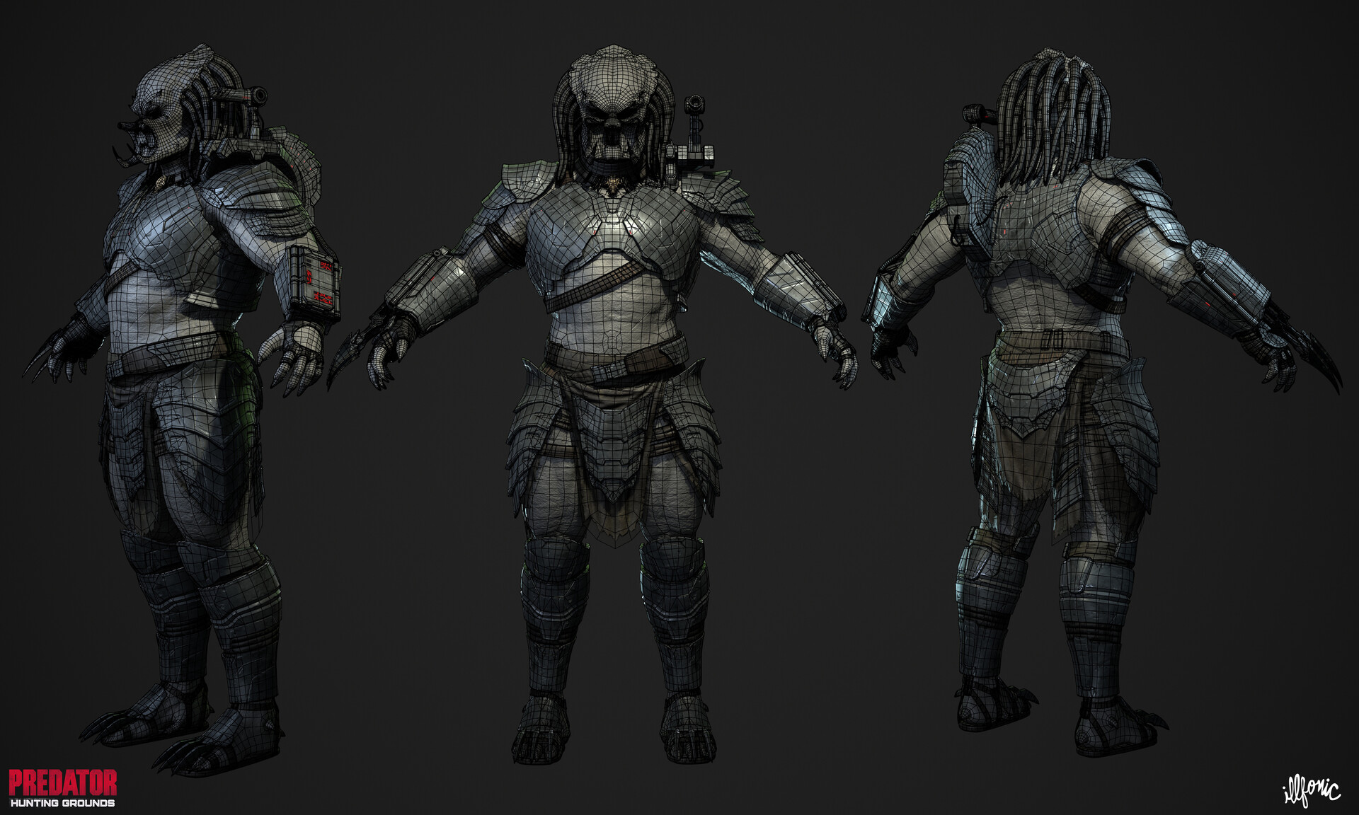 3D Character Artis Digital Sculptor - Tudor Fat - Predator Hunting ...