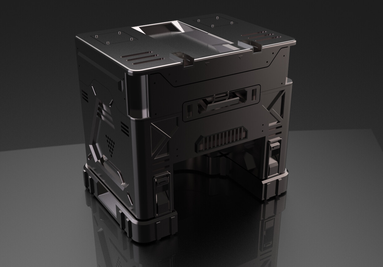 ArtStation - Fusion 360° box time renders