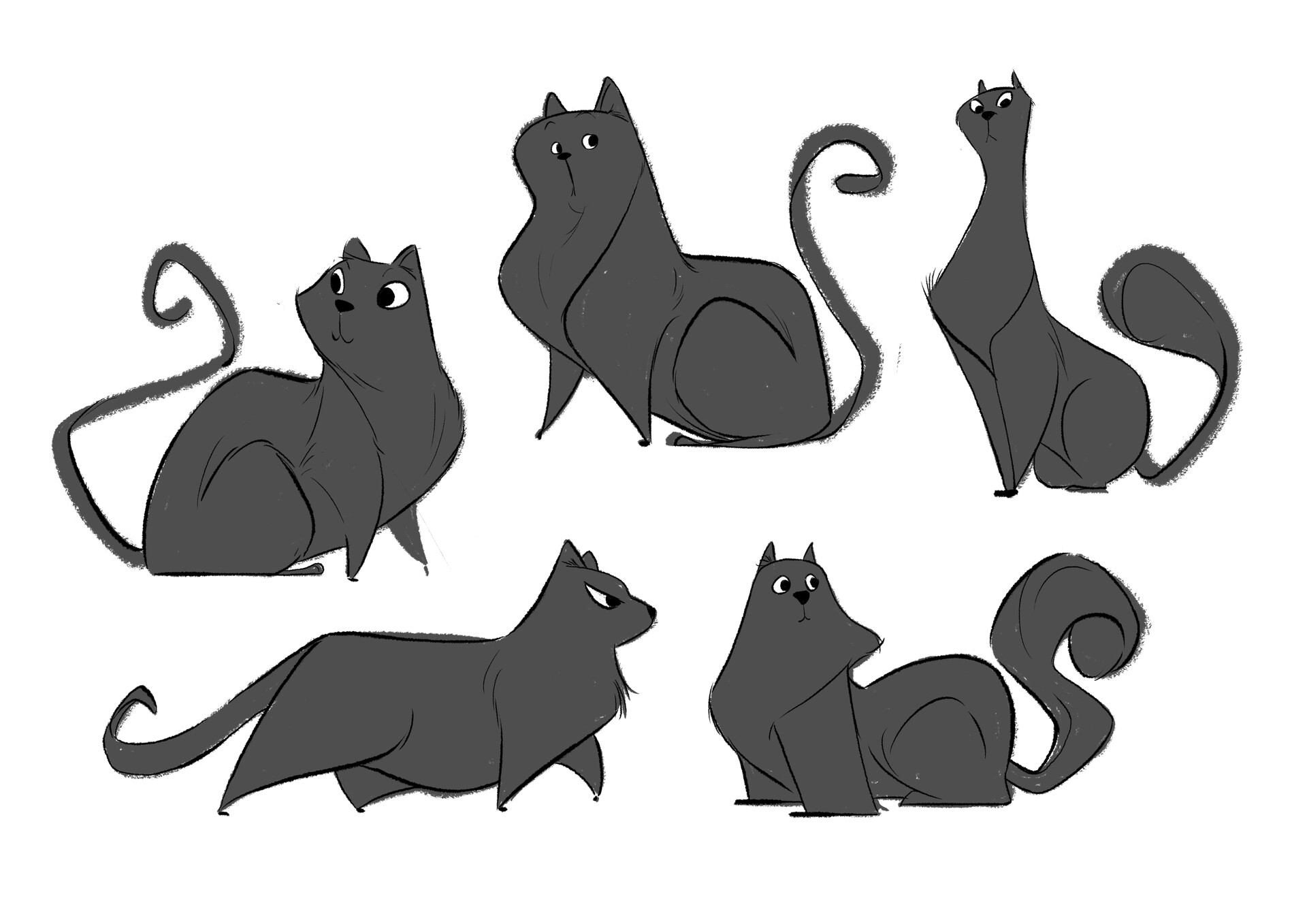 ArtStation - The Shape of the cat