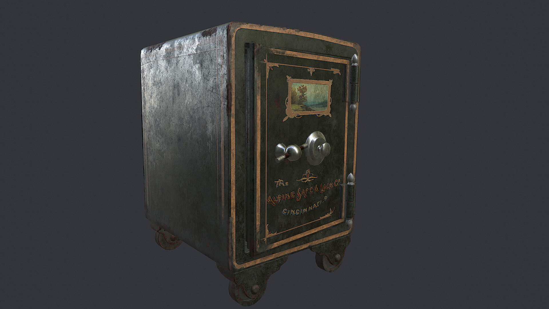 ArtStation - Old safe