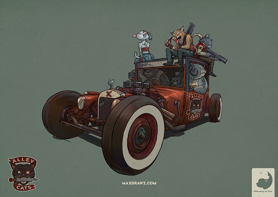 ArtStation - The Alley Cats