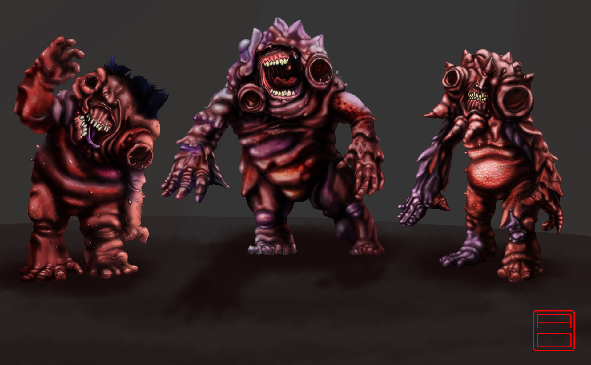 ArtStation - Zombie Hulks