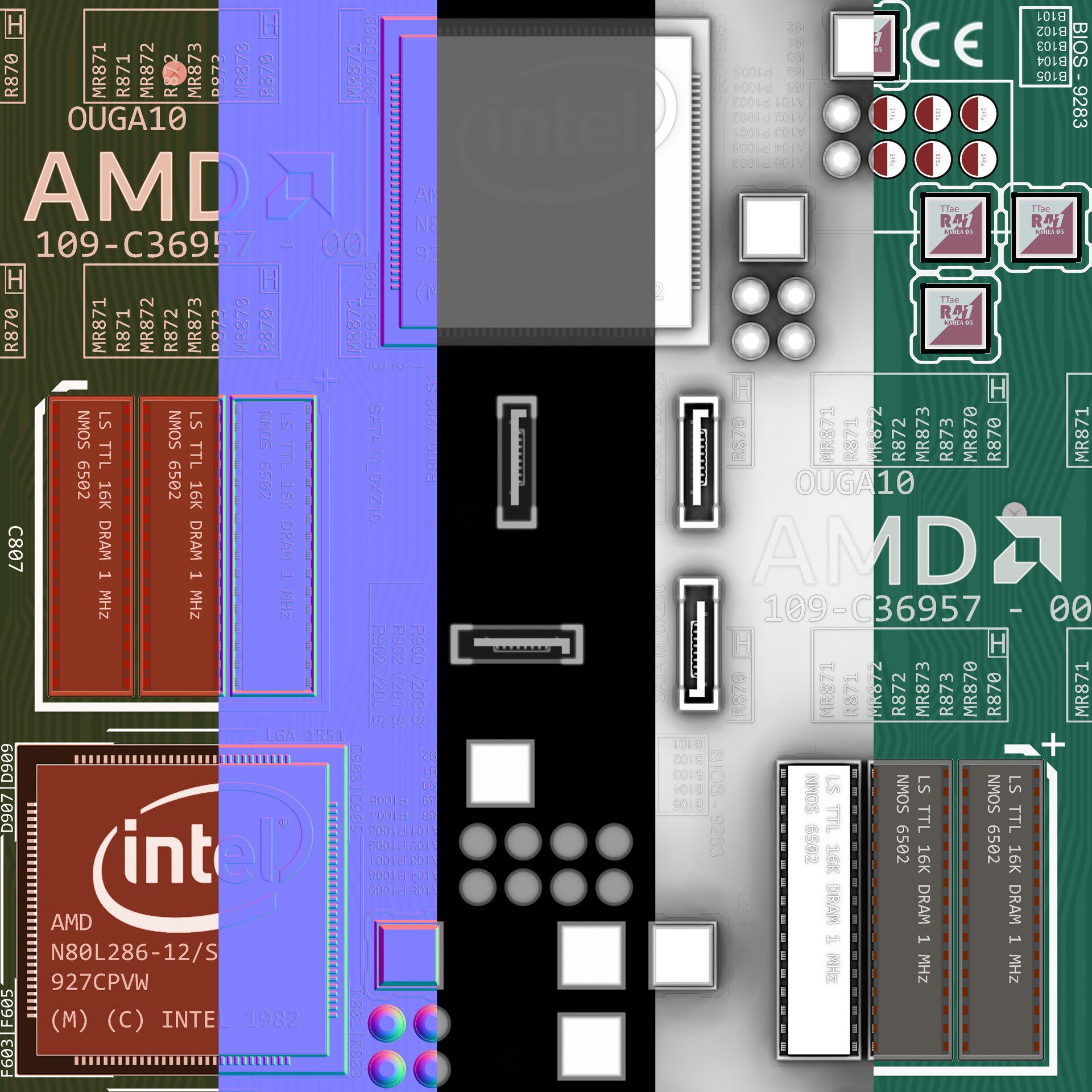 Pierce Caldwell - Computer Hardware Texture