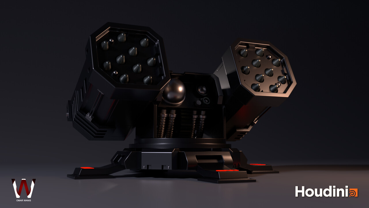 ArtStation - Modeling: Missile Launcher