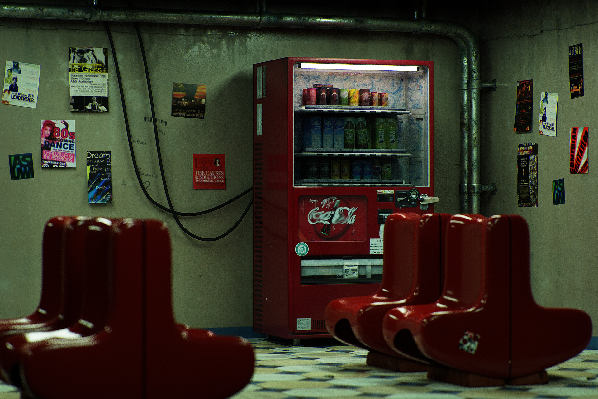ArtStation - Dystopian Vending Machine