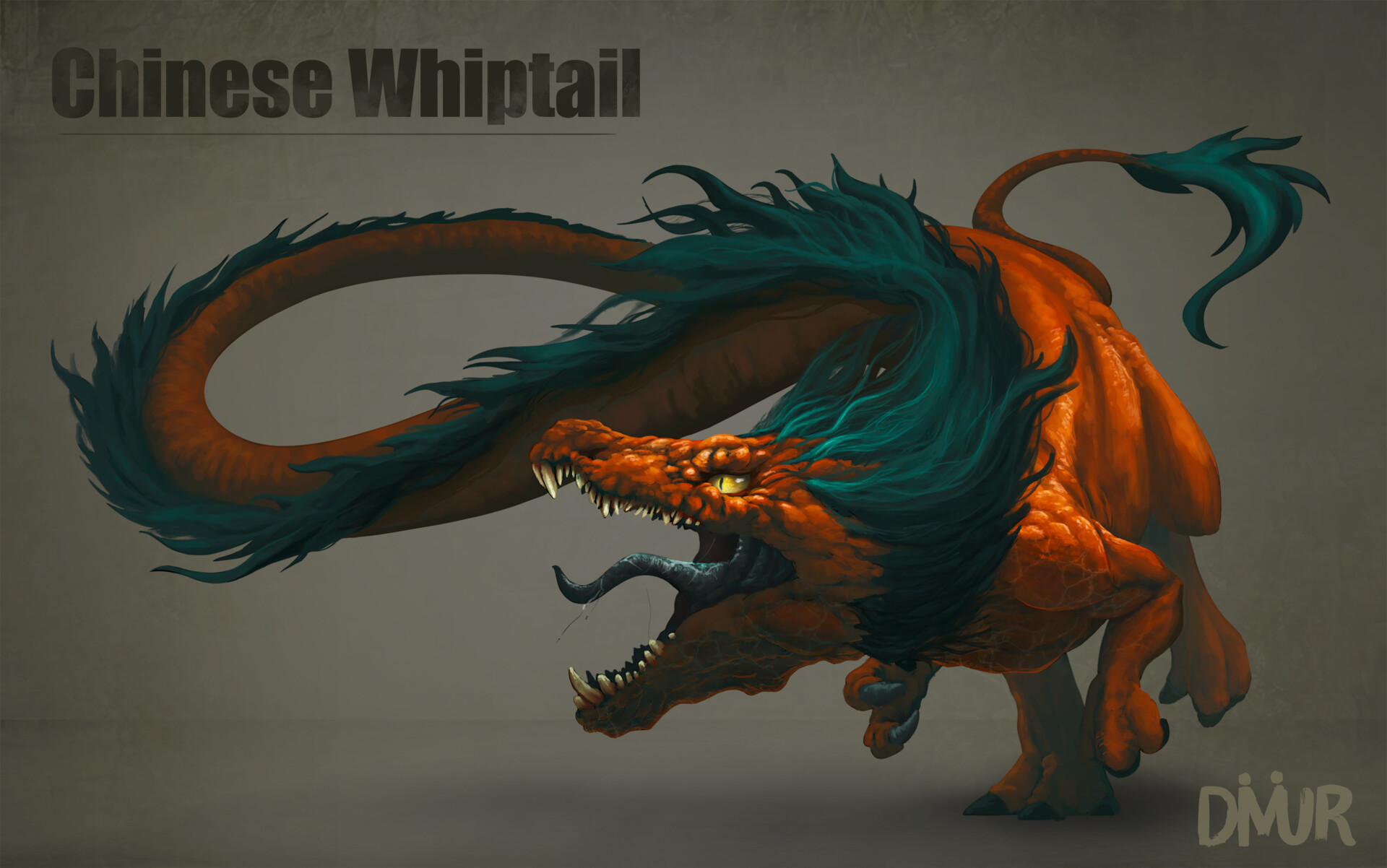 ArtStation - Chinese Whiptail