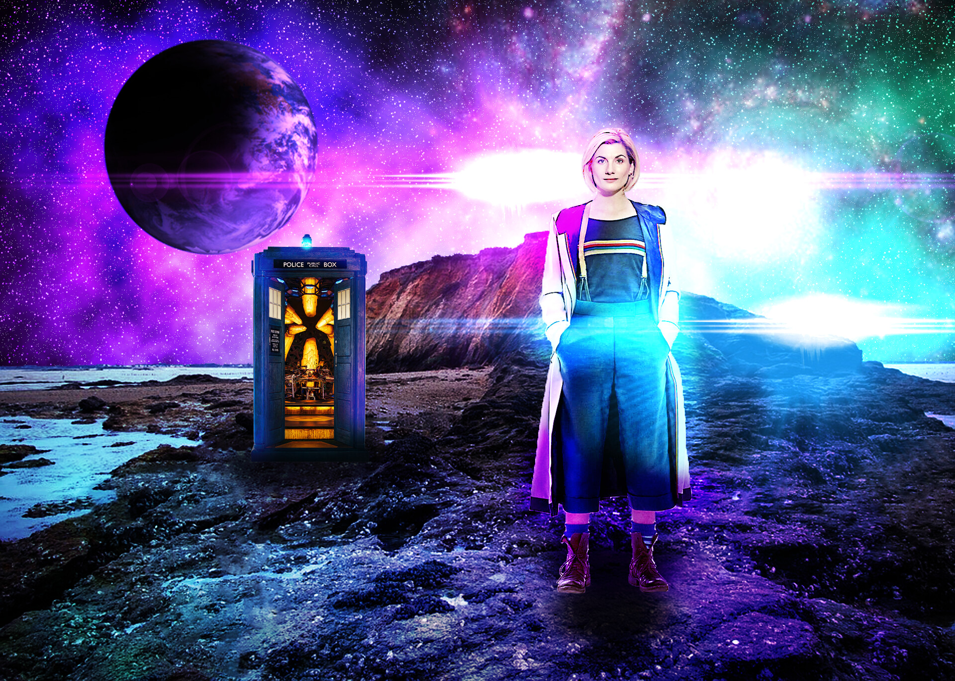 ArtStation - Thirteenth Doctor Portrait