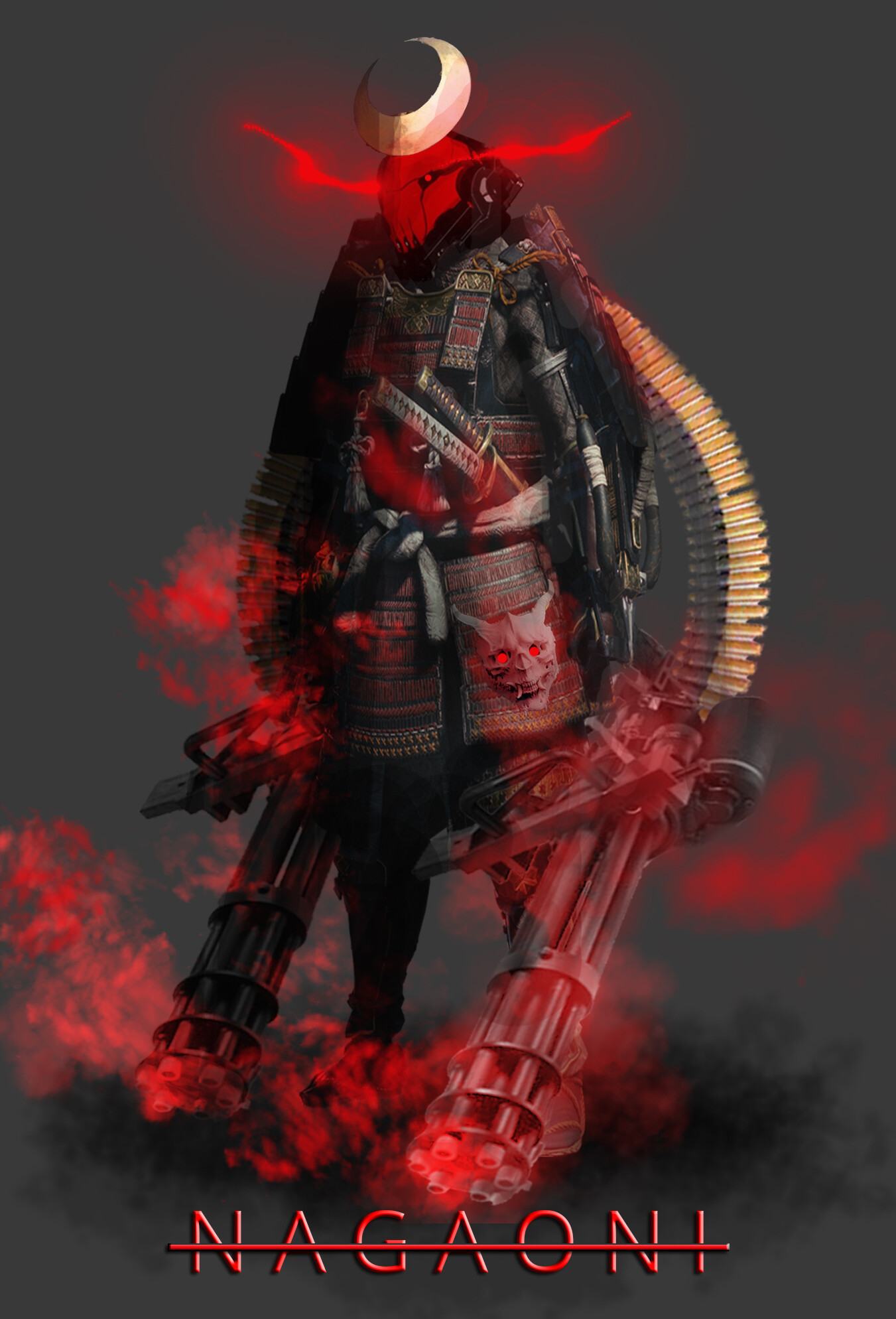 Steampunk Samurai Wallpaper