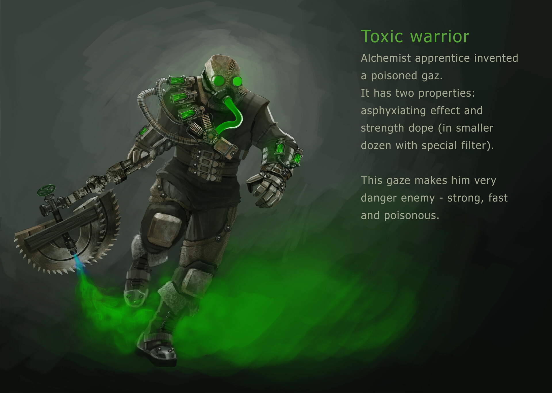 ArtStation - Toxic Warrior