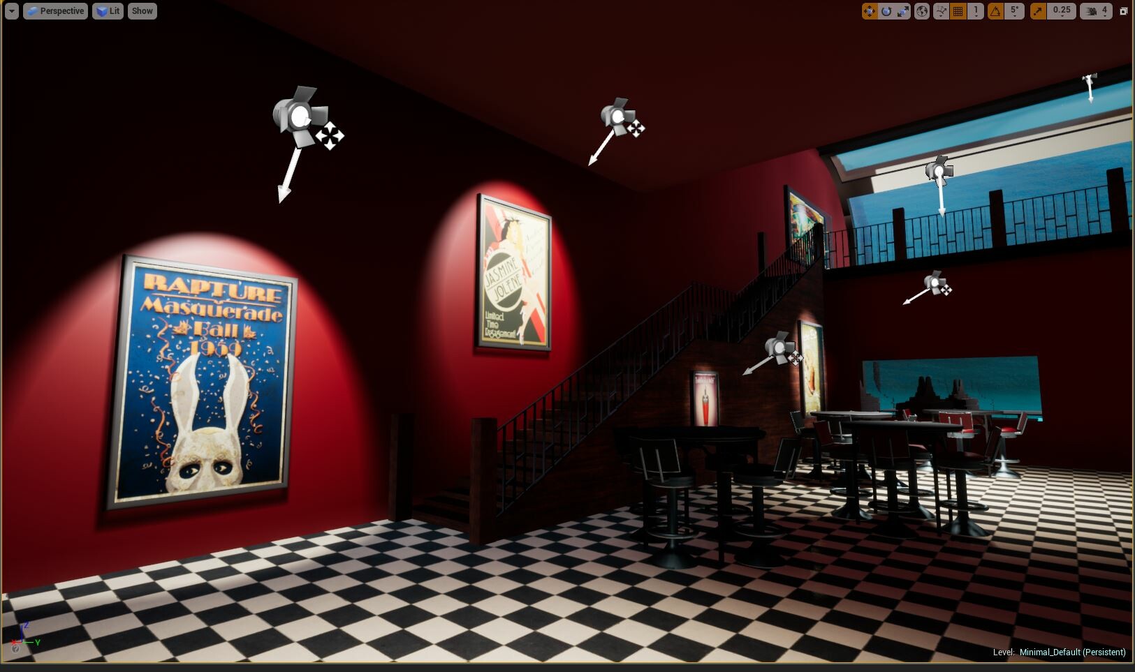 ArtStation - Bioshock_Bar and Diner