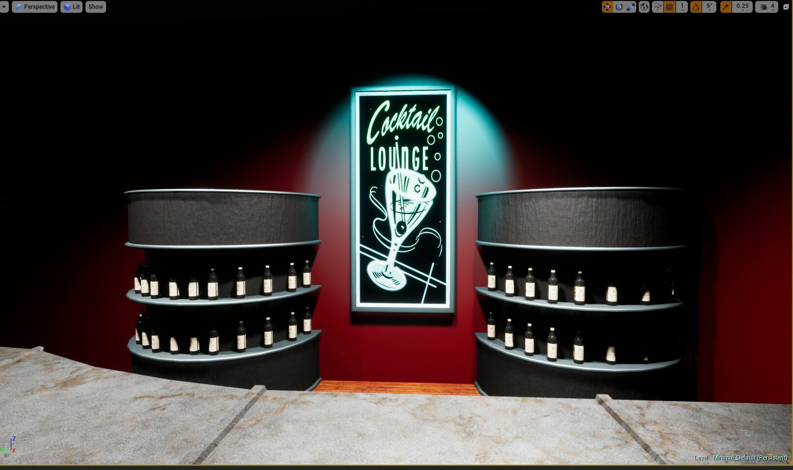 Cristian Solorio - Bioshock_Bar and Diner