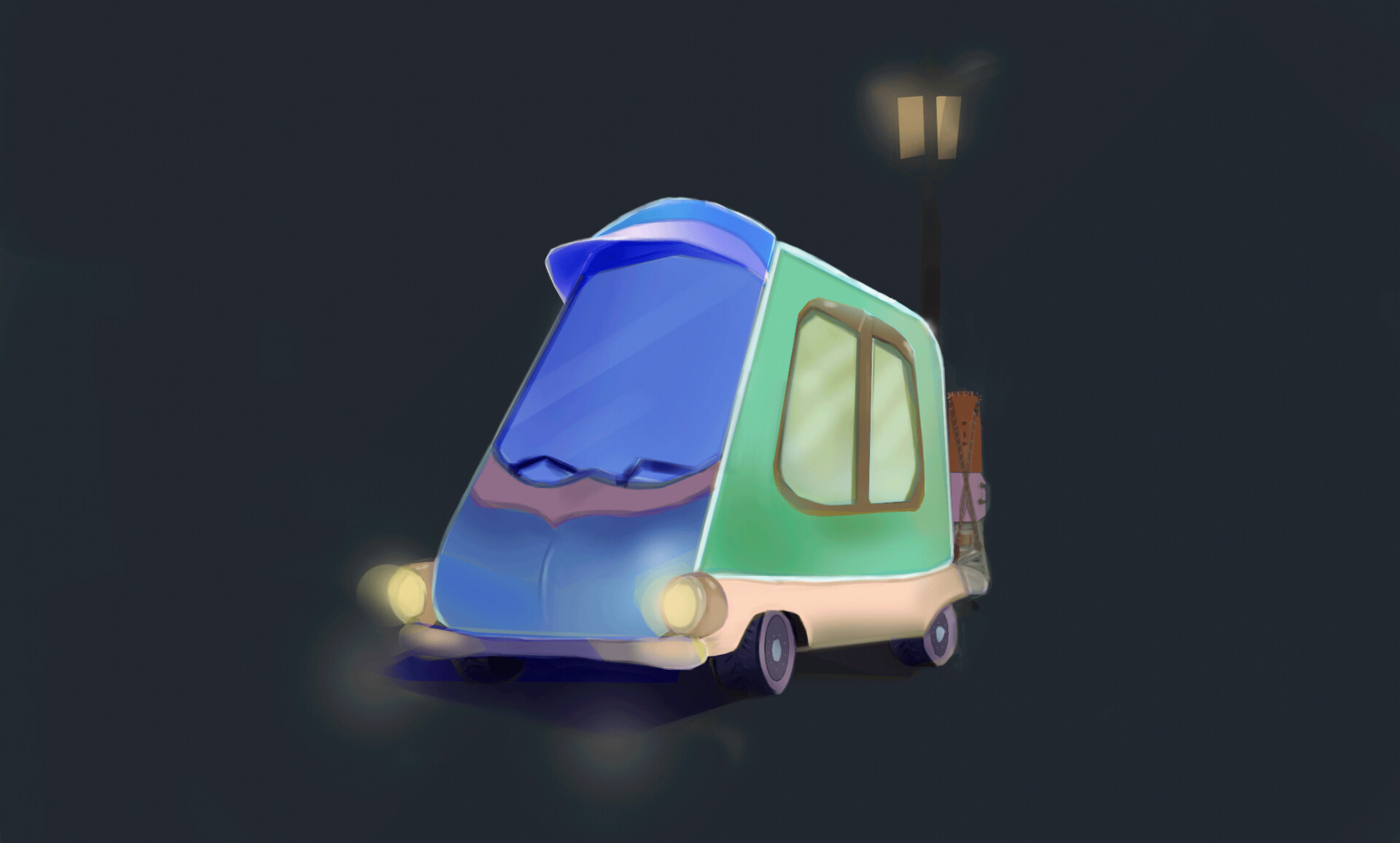 ArtStation - Baby Car