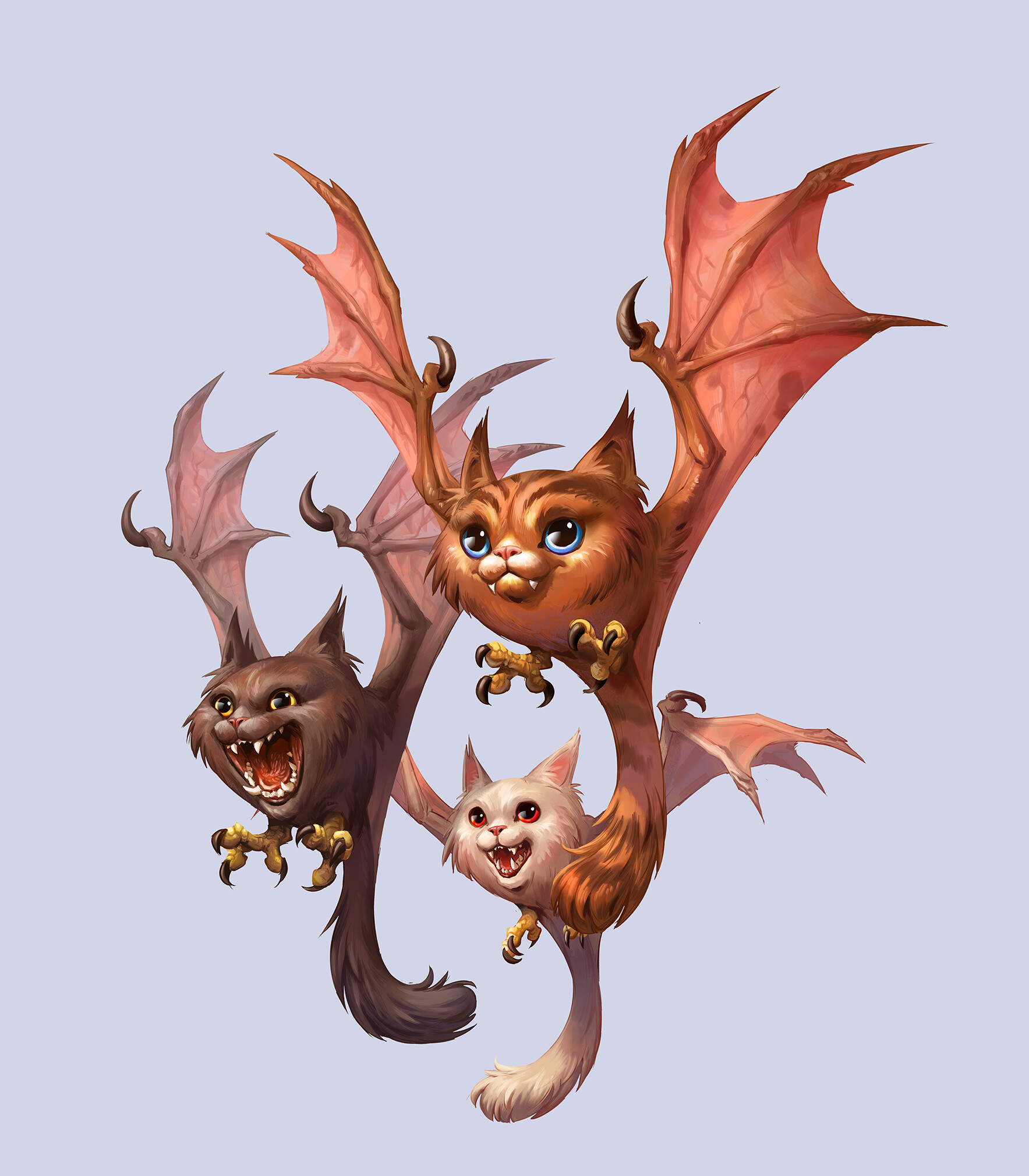 Moniek Schilder - Concept Artist - Fantastical Felines!