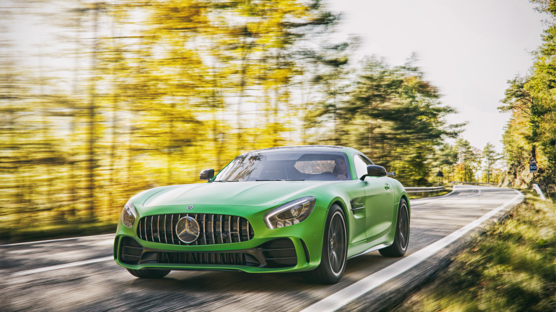 ArtStation - AMG GTR in Motion