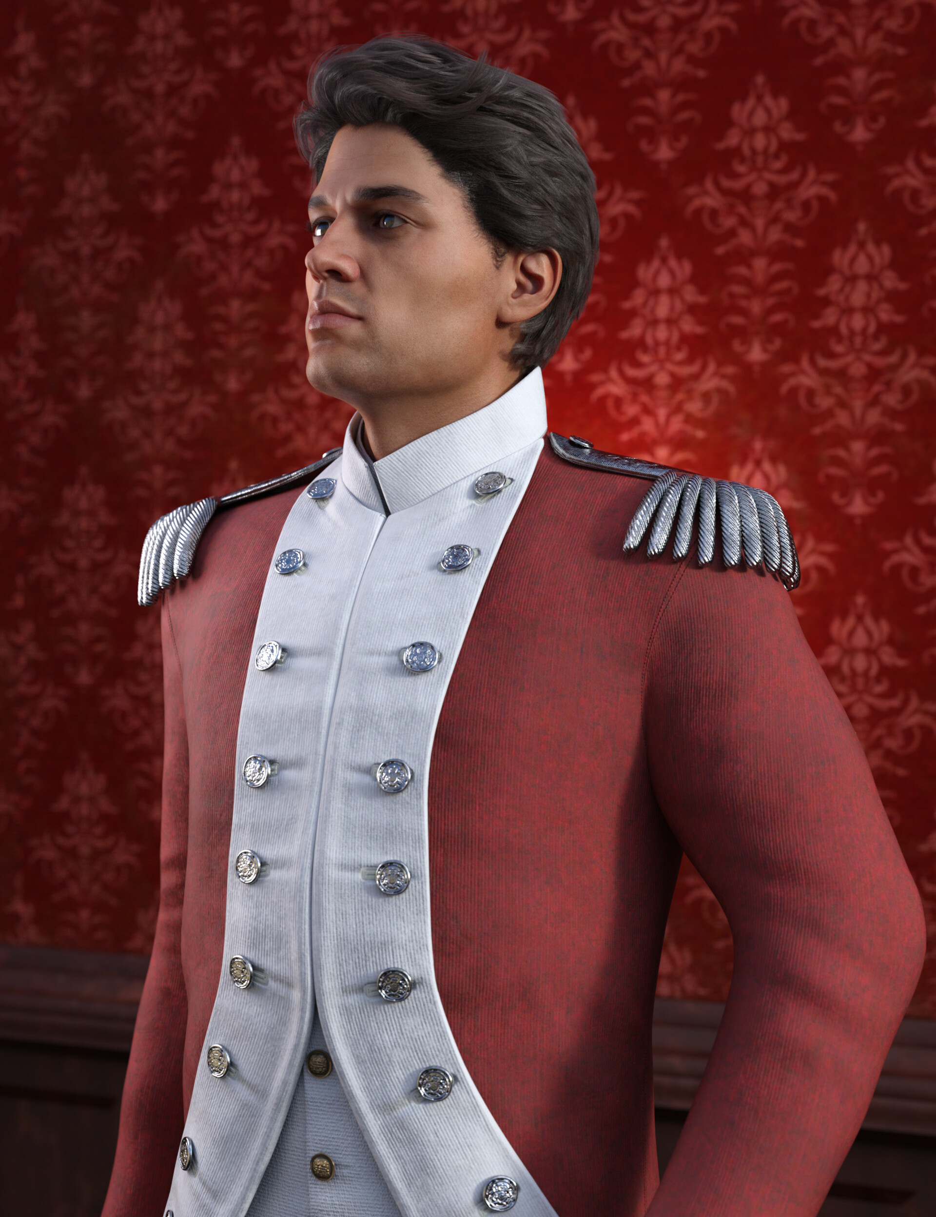 ArtStation - Naval Uniform