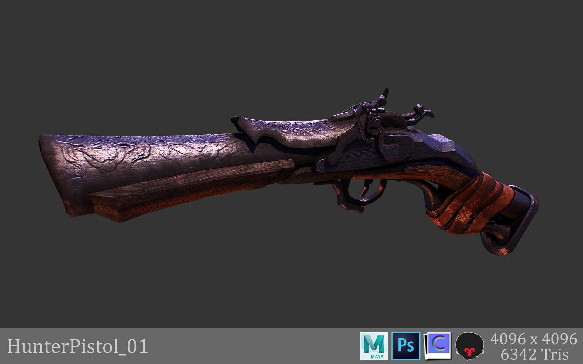 ArtStation - Hunter Pistol