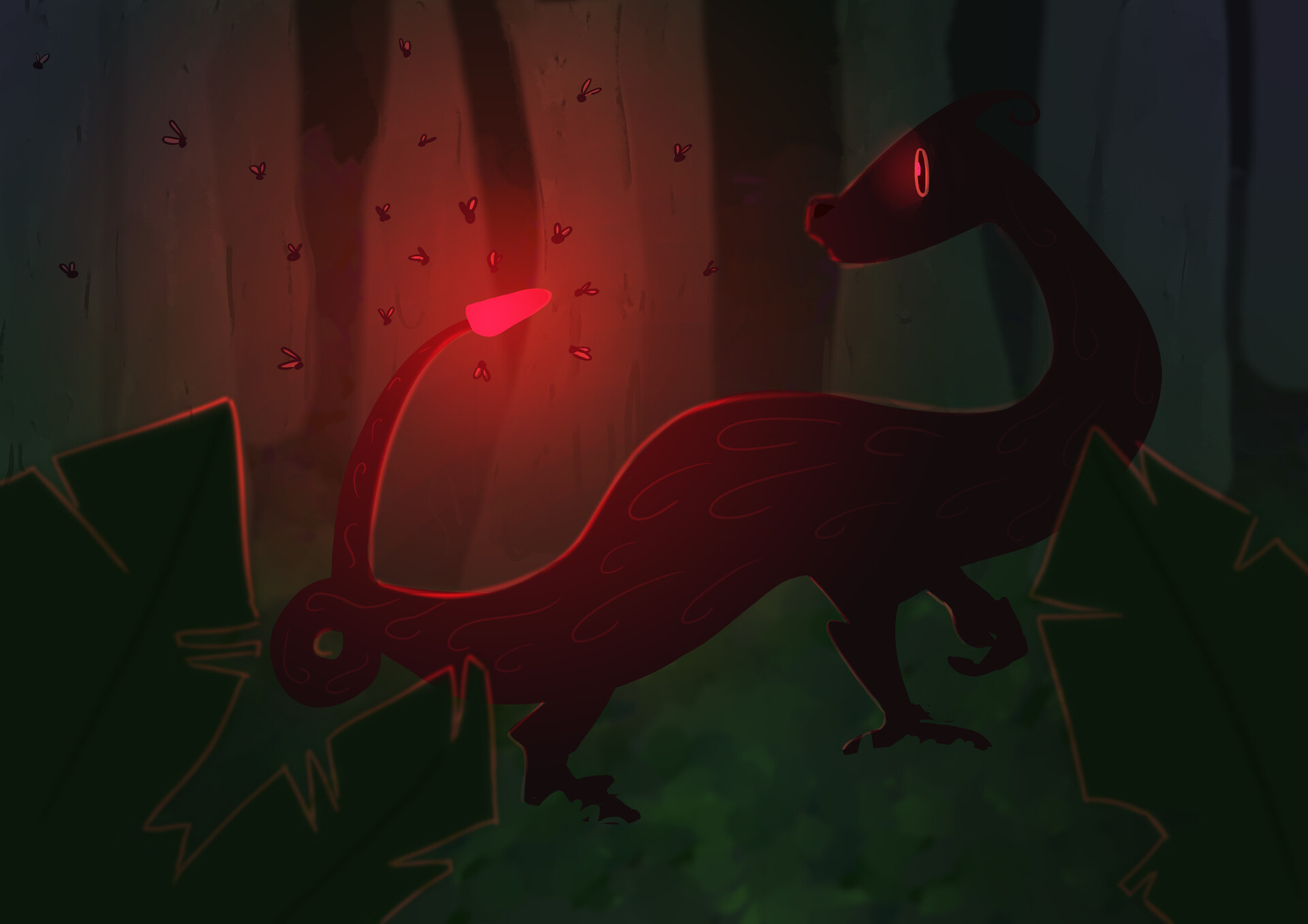 ArtStation - Dragon Fly Family