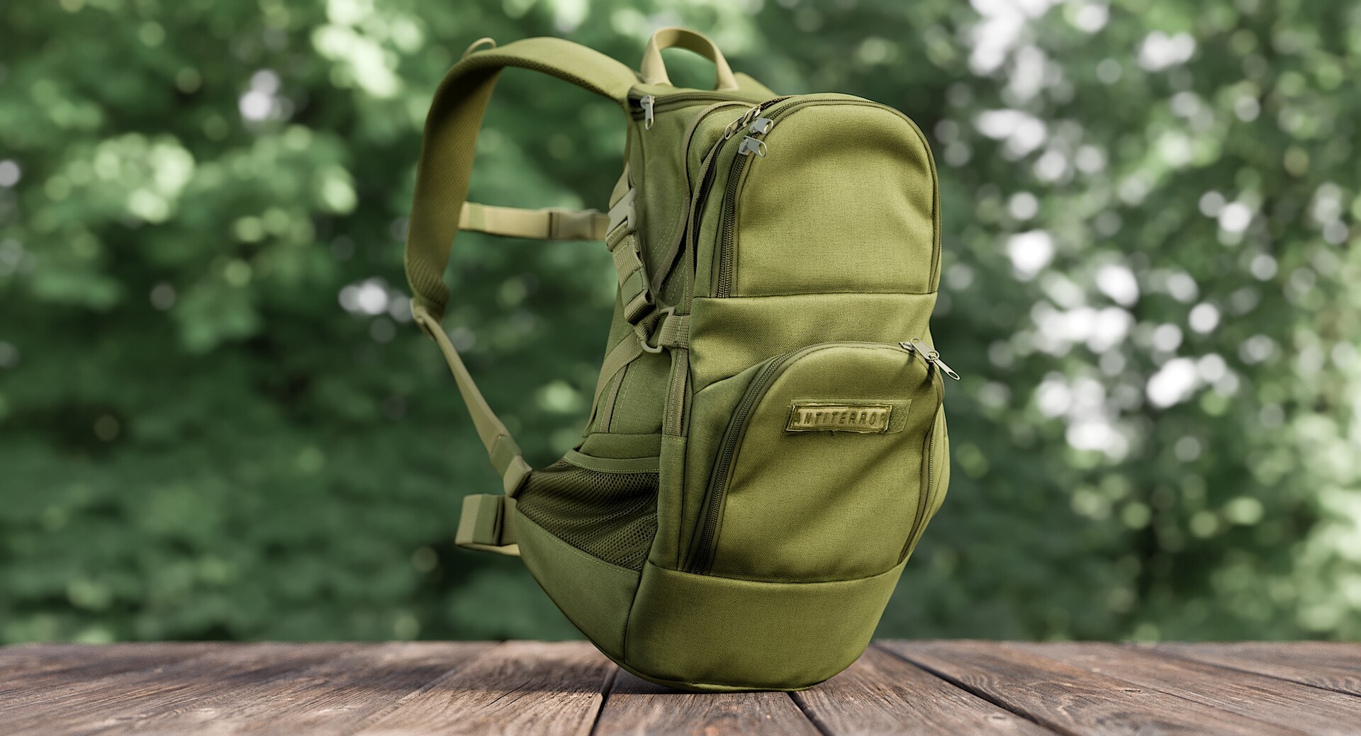 ArtStation - Realistic 3D model of Camping Backpack Medium