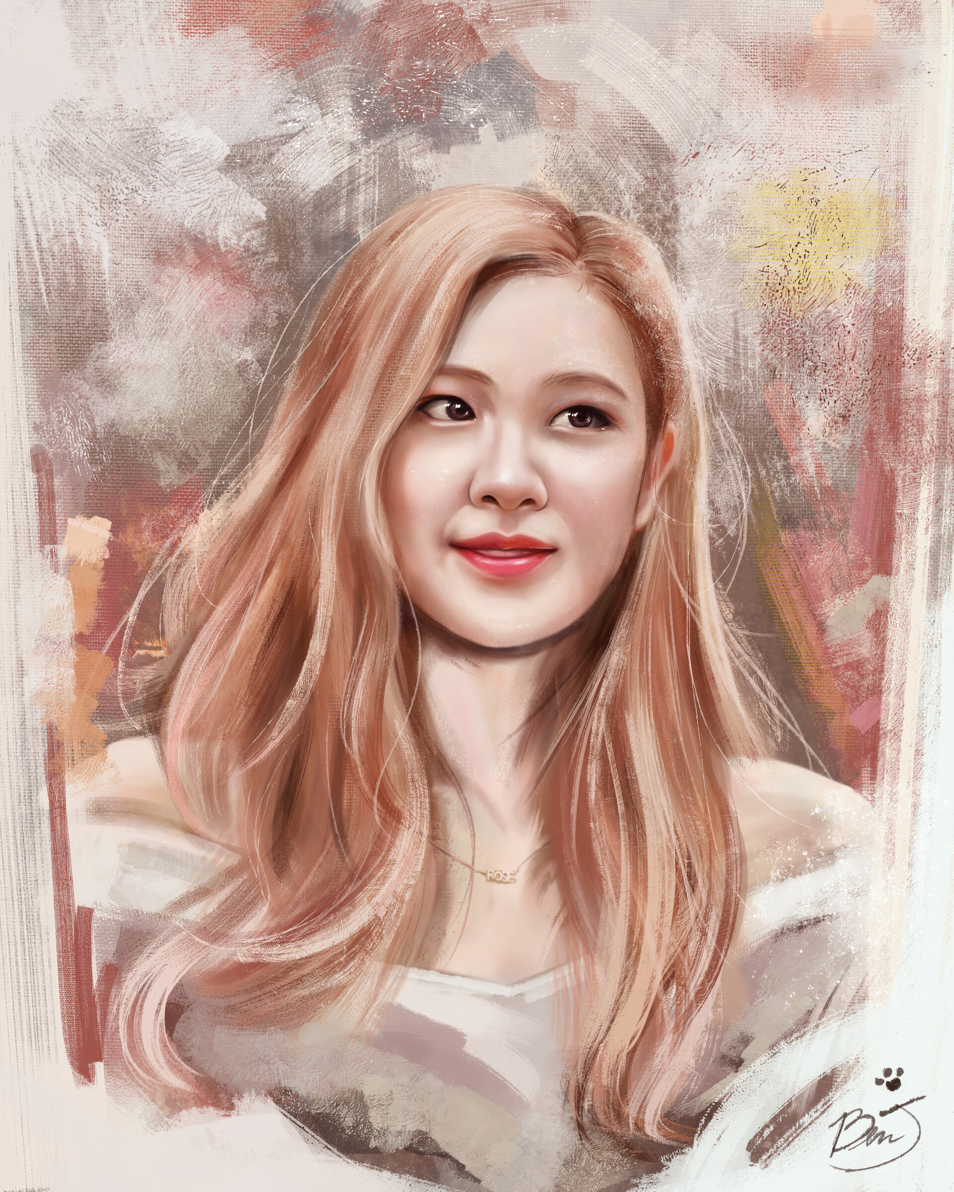 ArtStation - ROSÉ Black Pink