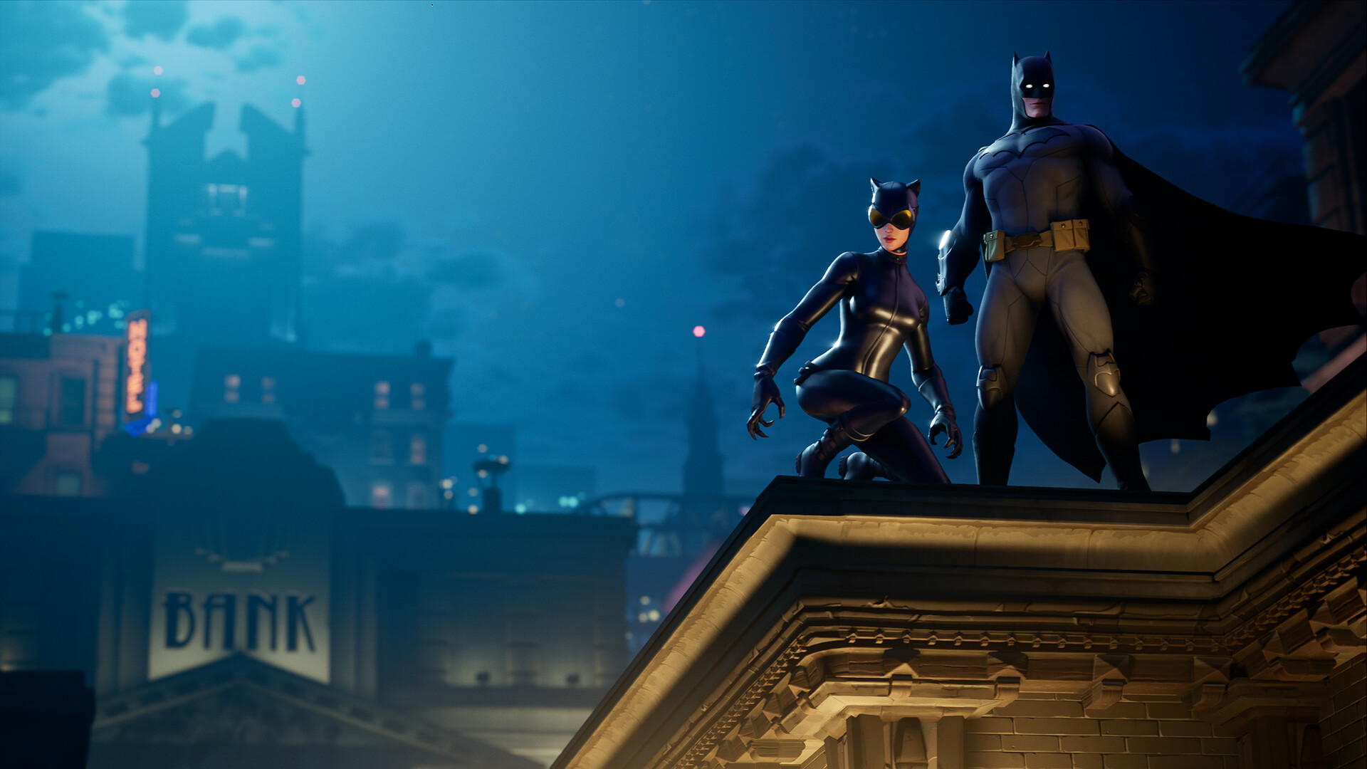 ArtStation - Fortnite | Splash Art - Batman & Catwoman