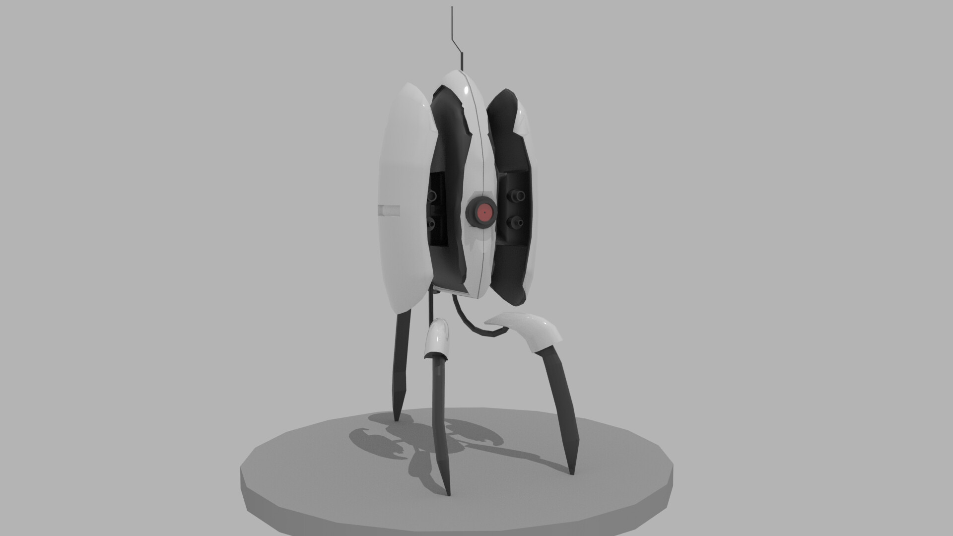 ArtStation - Portal Turret Model