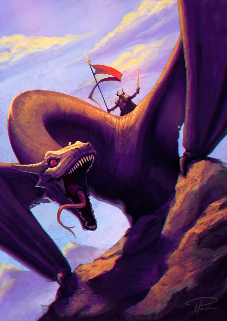 ArtStation - Wyvern Rider