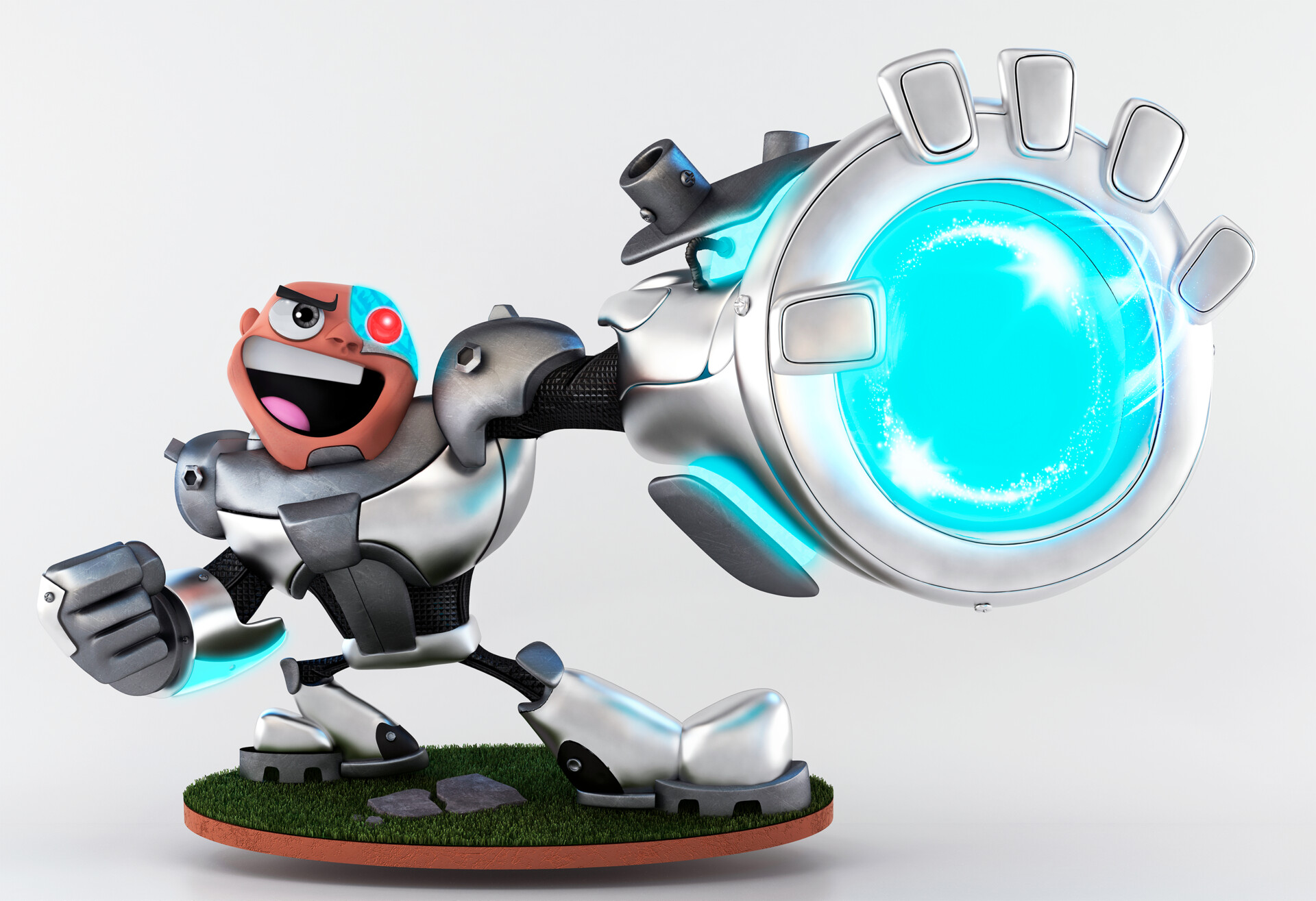 Lucas Vinicius - Cyborg - Team Titans GO