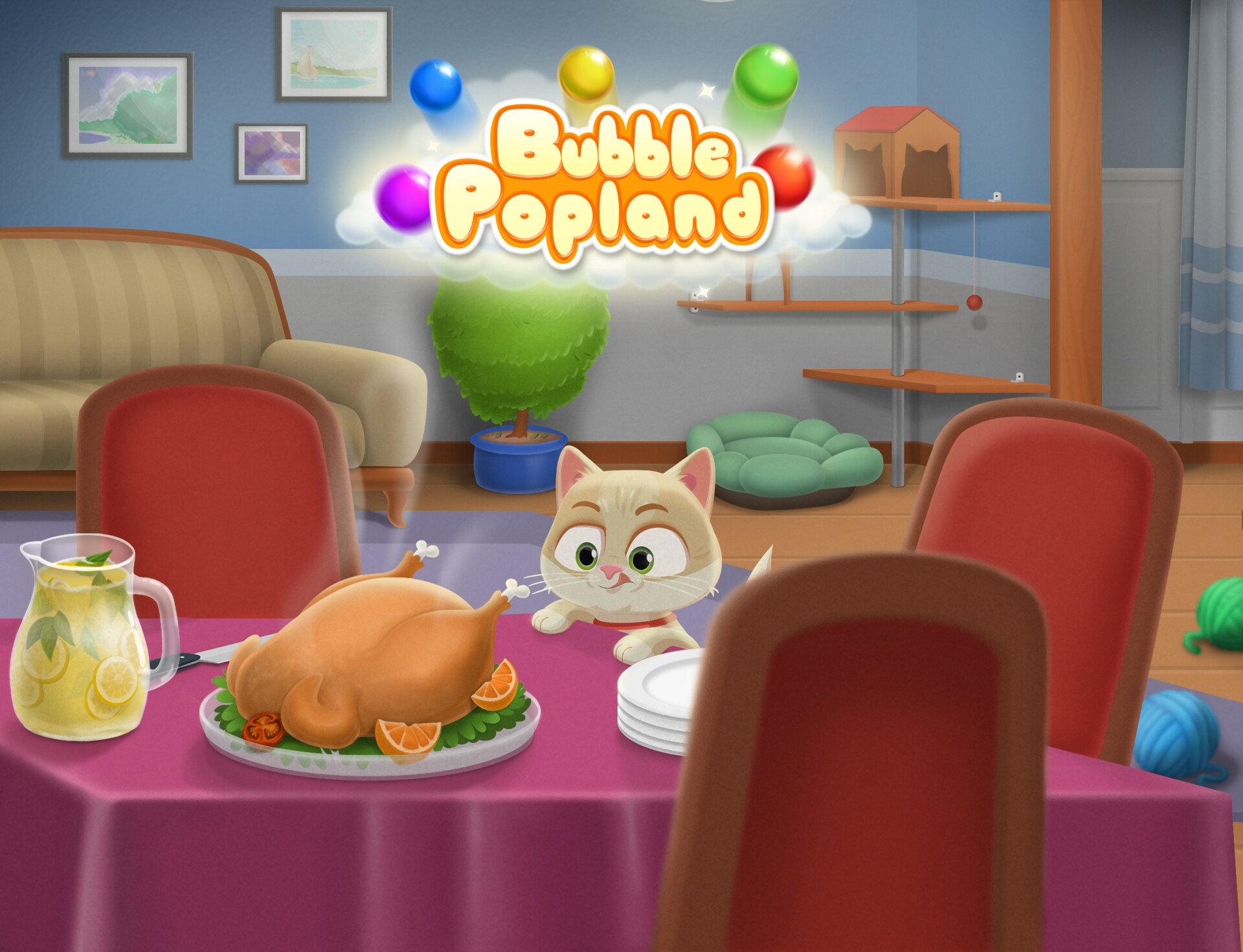 ArtStation - Dinner - Bubble Popland (Narcade)