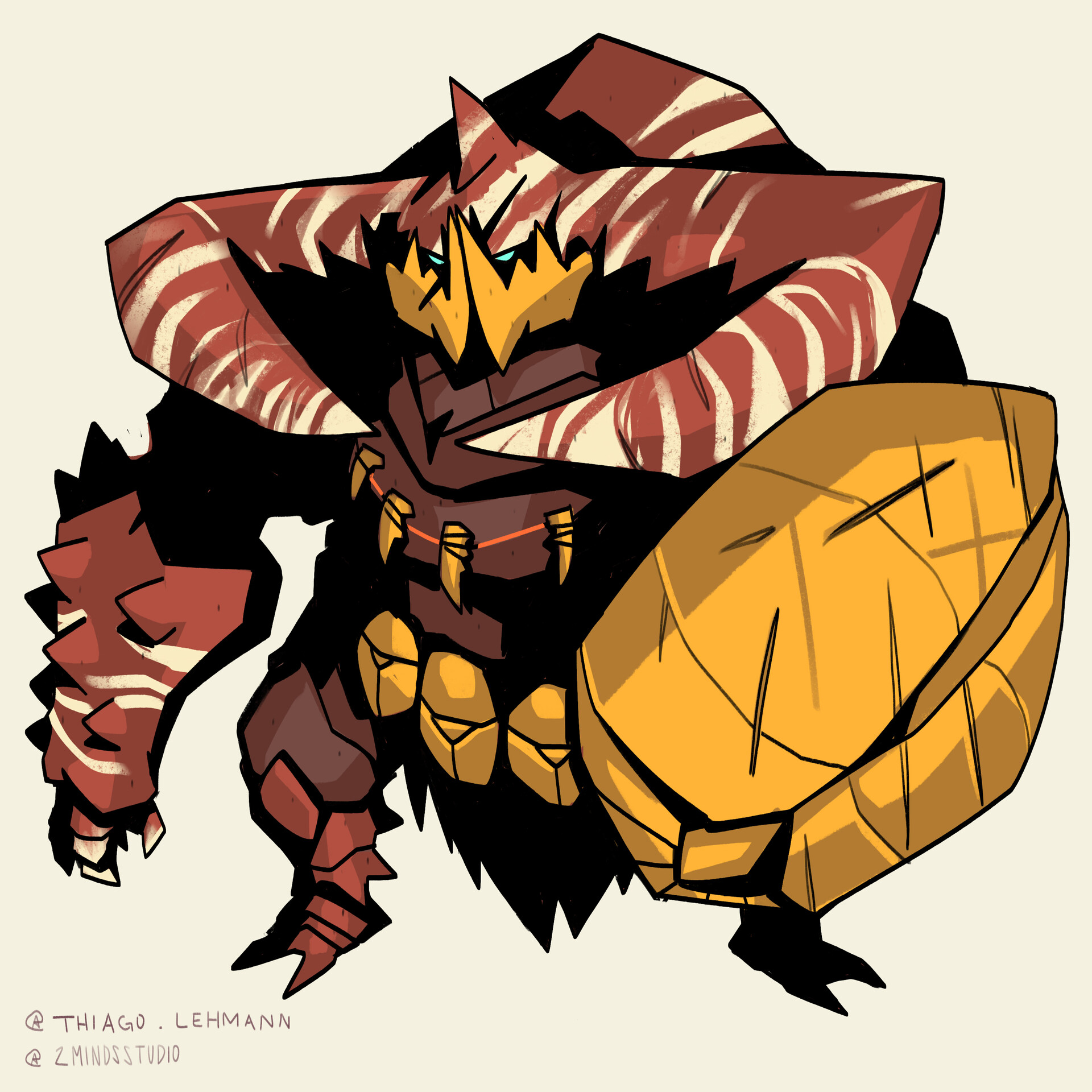 ArtStation - Herald of War - BugWorld