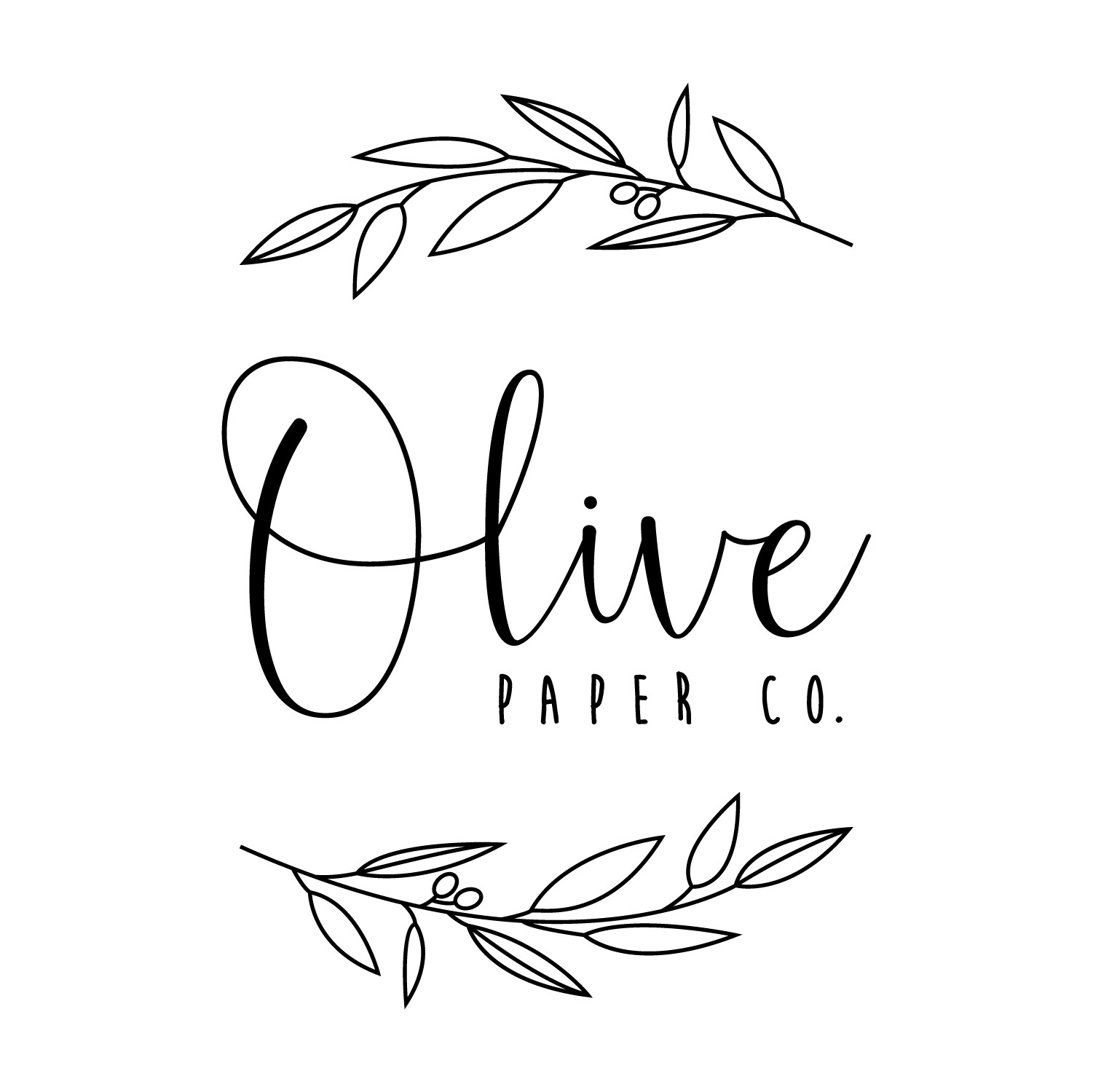 ArtStation - Olive Paper Company - Branding