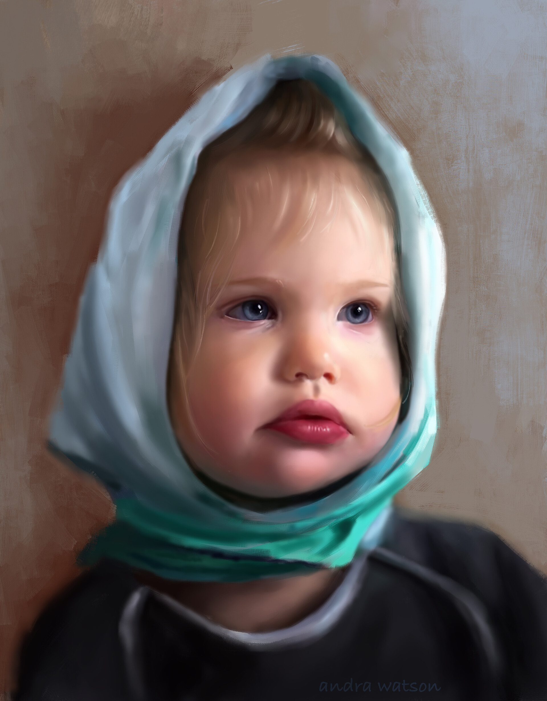 Andra Watson - Little girl