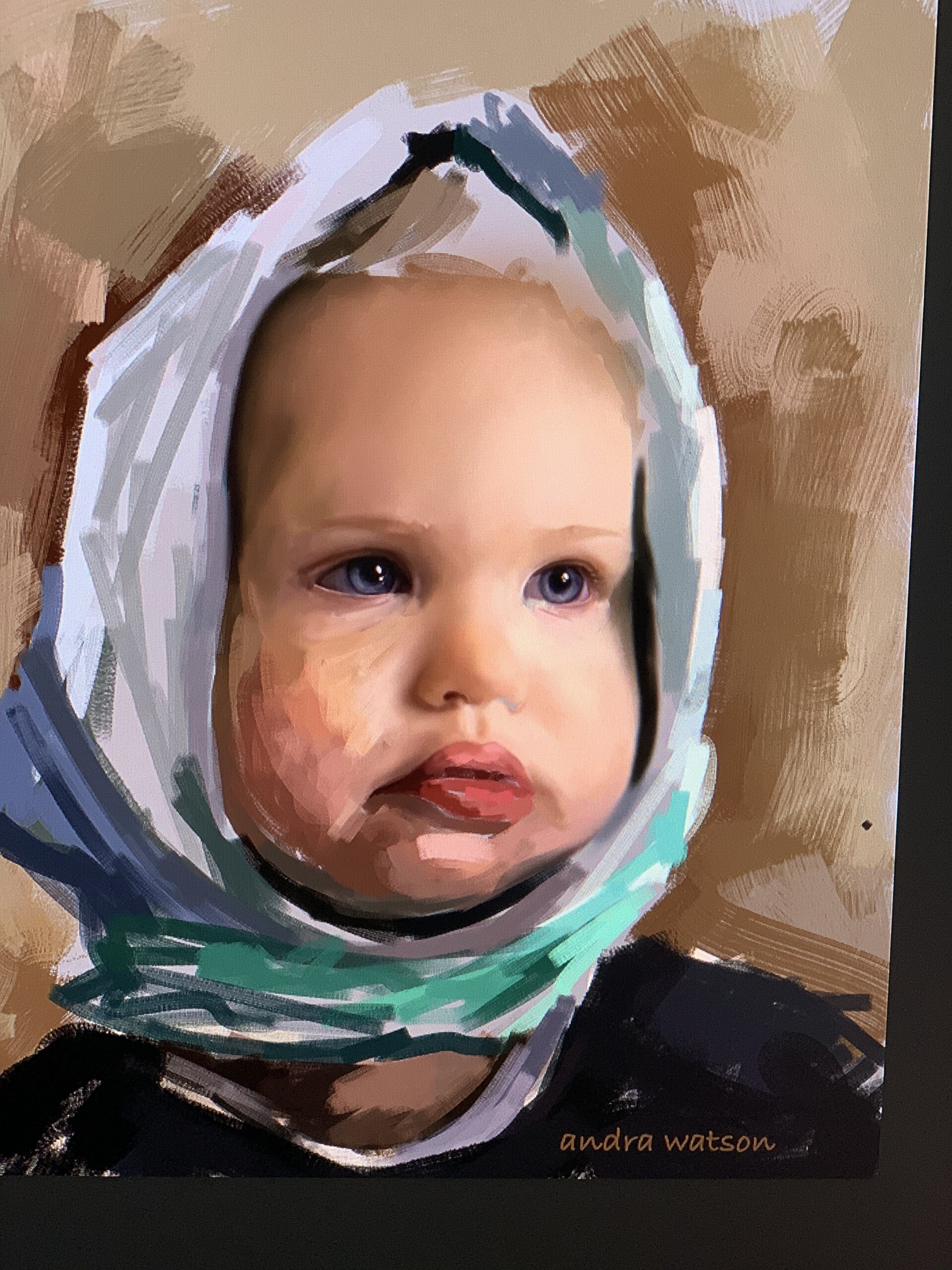 Andra Watson - Little girl