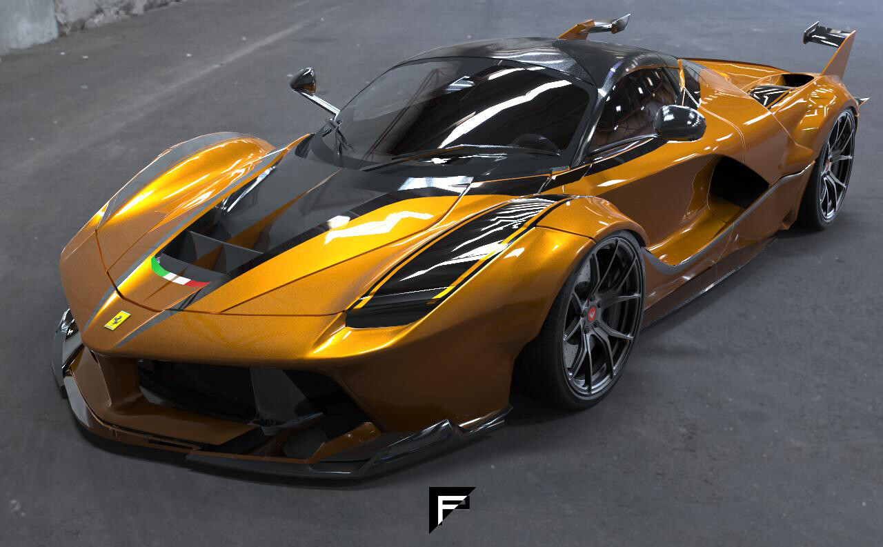 Wide Body Ferrari Laferrari Fxx