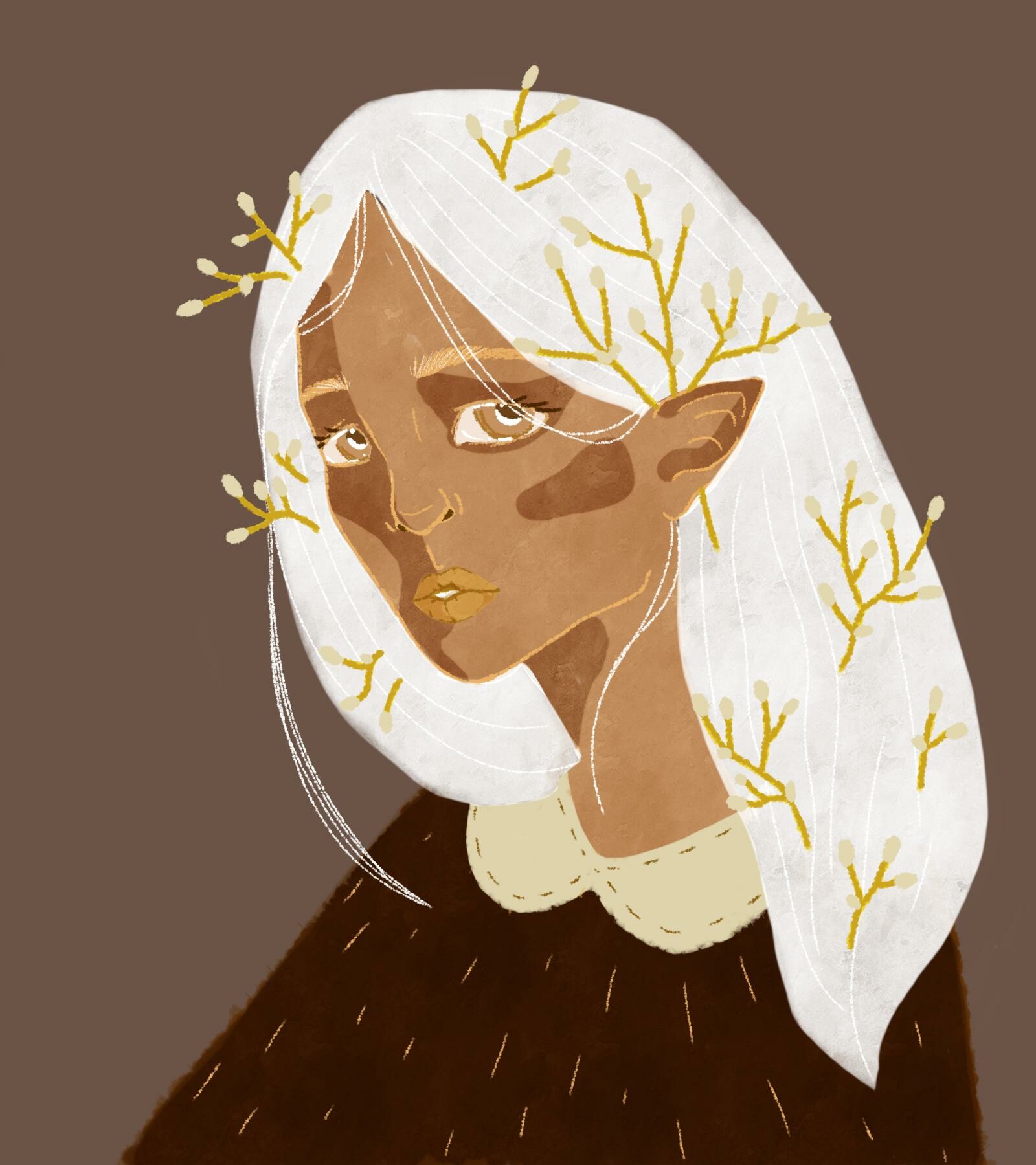 ArtStation - forest maiden