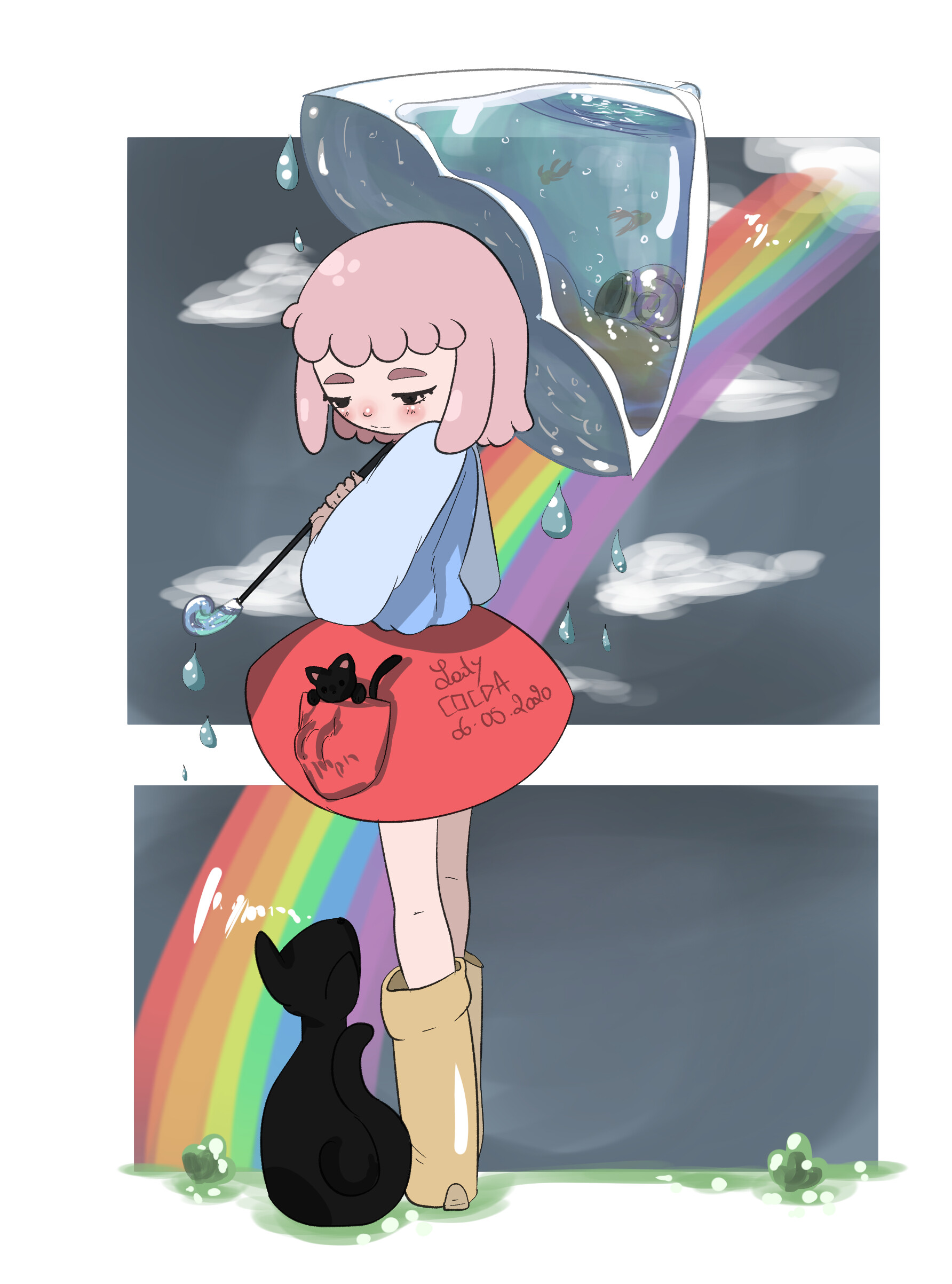 ArtStation - Cocoa Rain mood